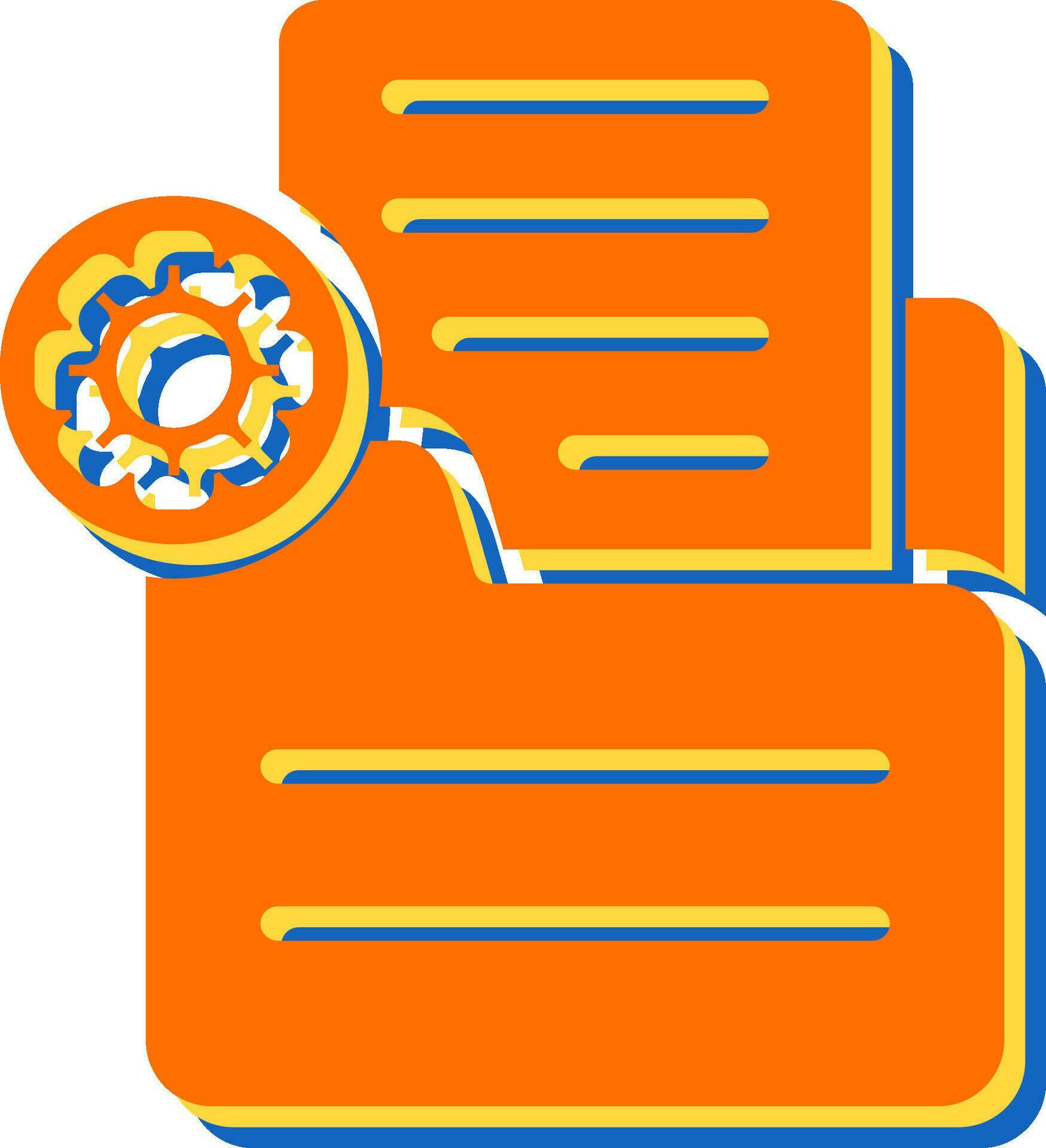 Document Settings Vector Icon 27920771 Vector Art at Vecteezy