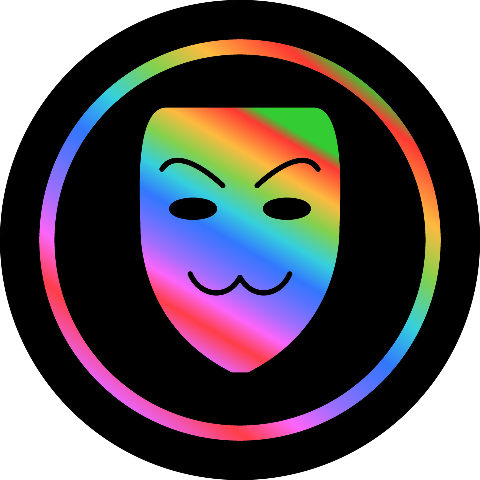 Hacker Mask Vector Icon 27921637 Vector Art At Vecteezy