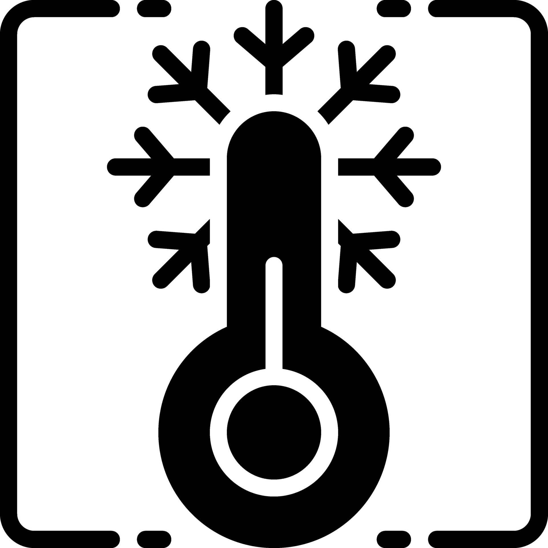 solid icon for cold 27925293 Vector Art at Vecteezy