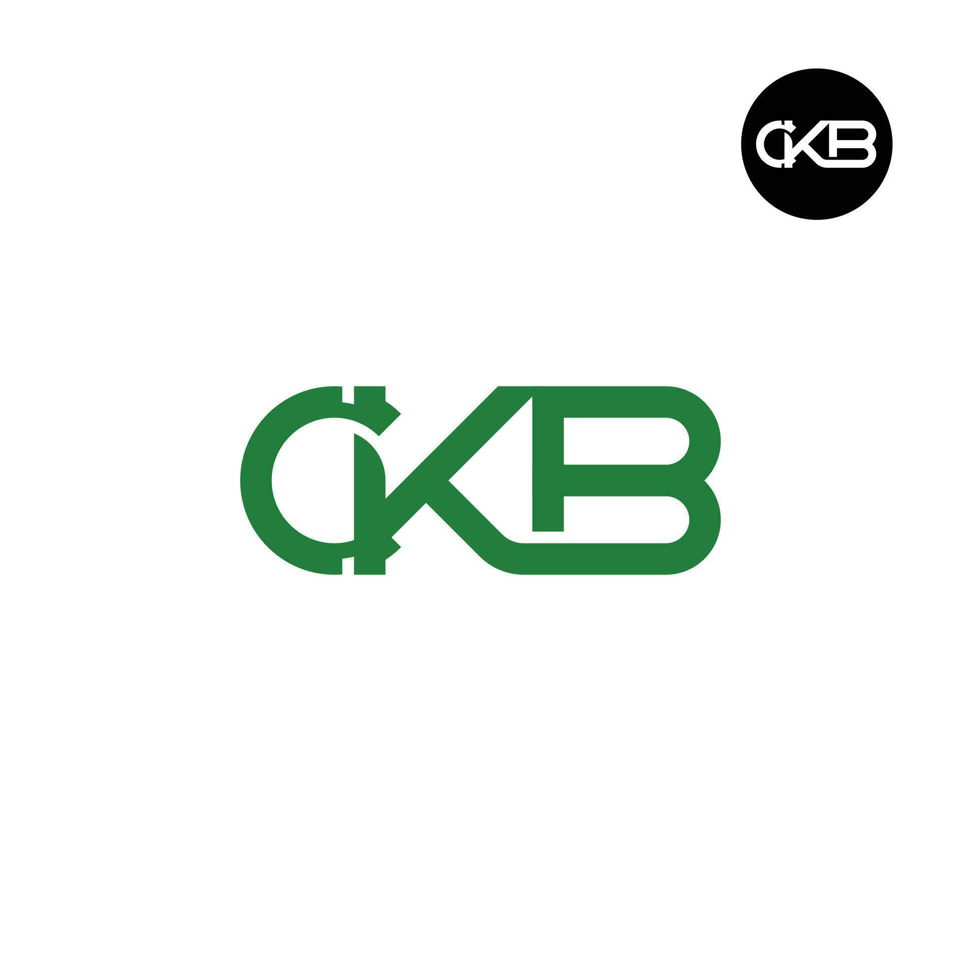 Letter CKB Monogram Logo Design 27926850 Vector Art at Vecteezy