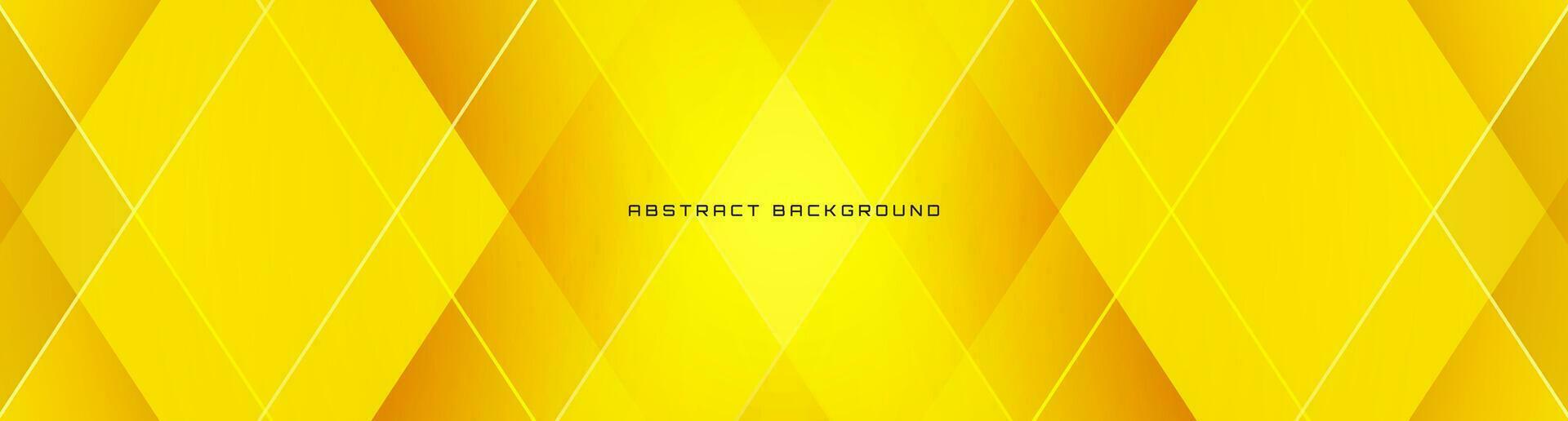 3d Yellow Geometric Abstract Background Overlap Layer On Bright Space With Cutout Effect