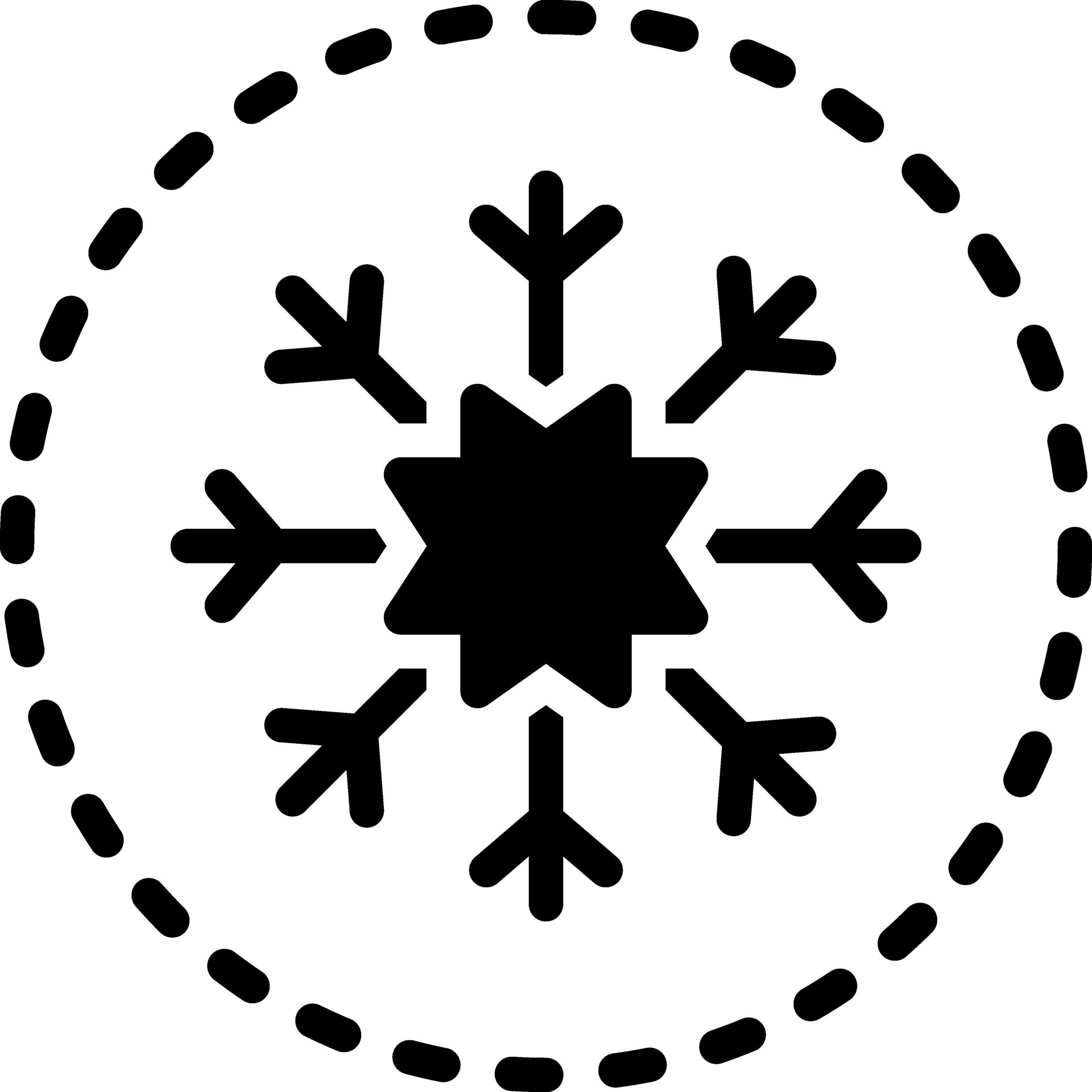 solid icon for flake 27932106 Vector Art at Vecteezy