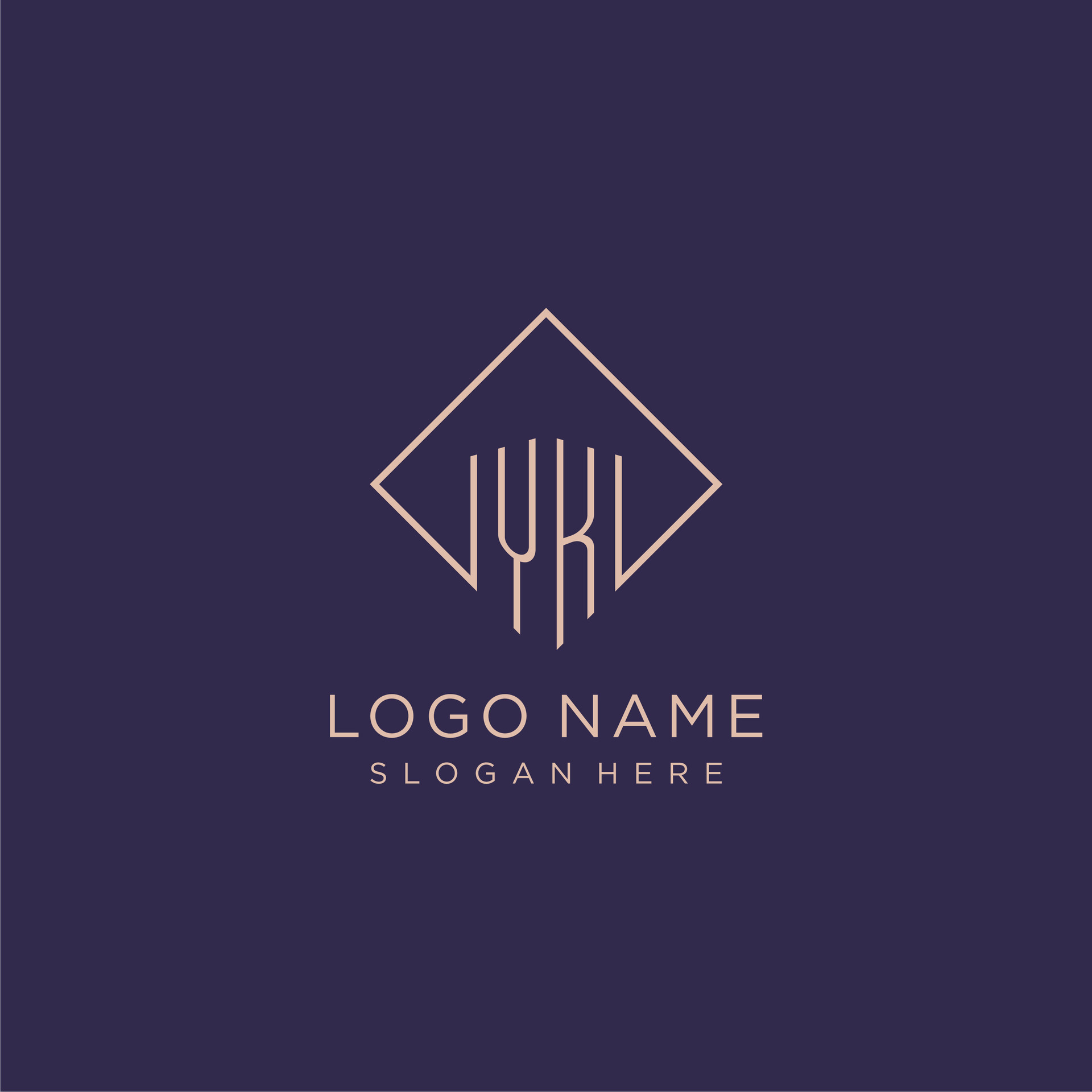 Initials YK logo monogram with rectangle style design 27933350 Vector ... Initials YK logo monogram with rectangle style design 27933350 Vector ...