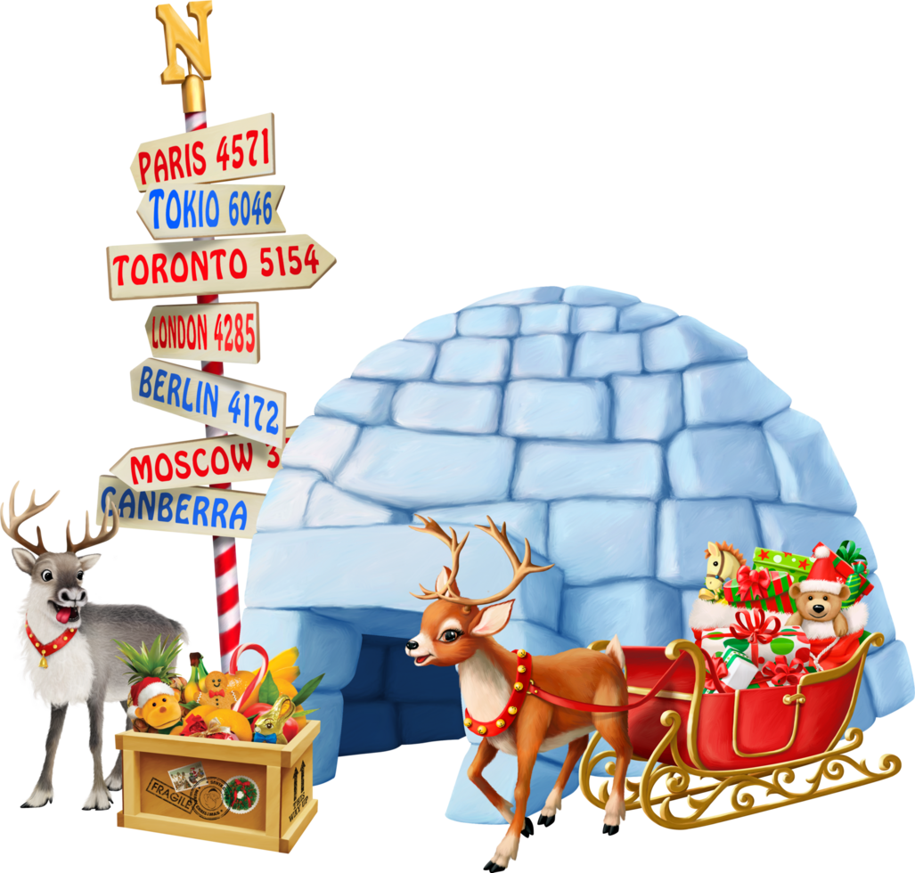 clipart merry christmas clipart christmas eve clipart Santas workshop ...