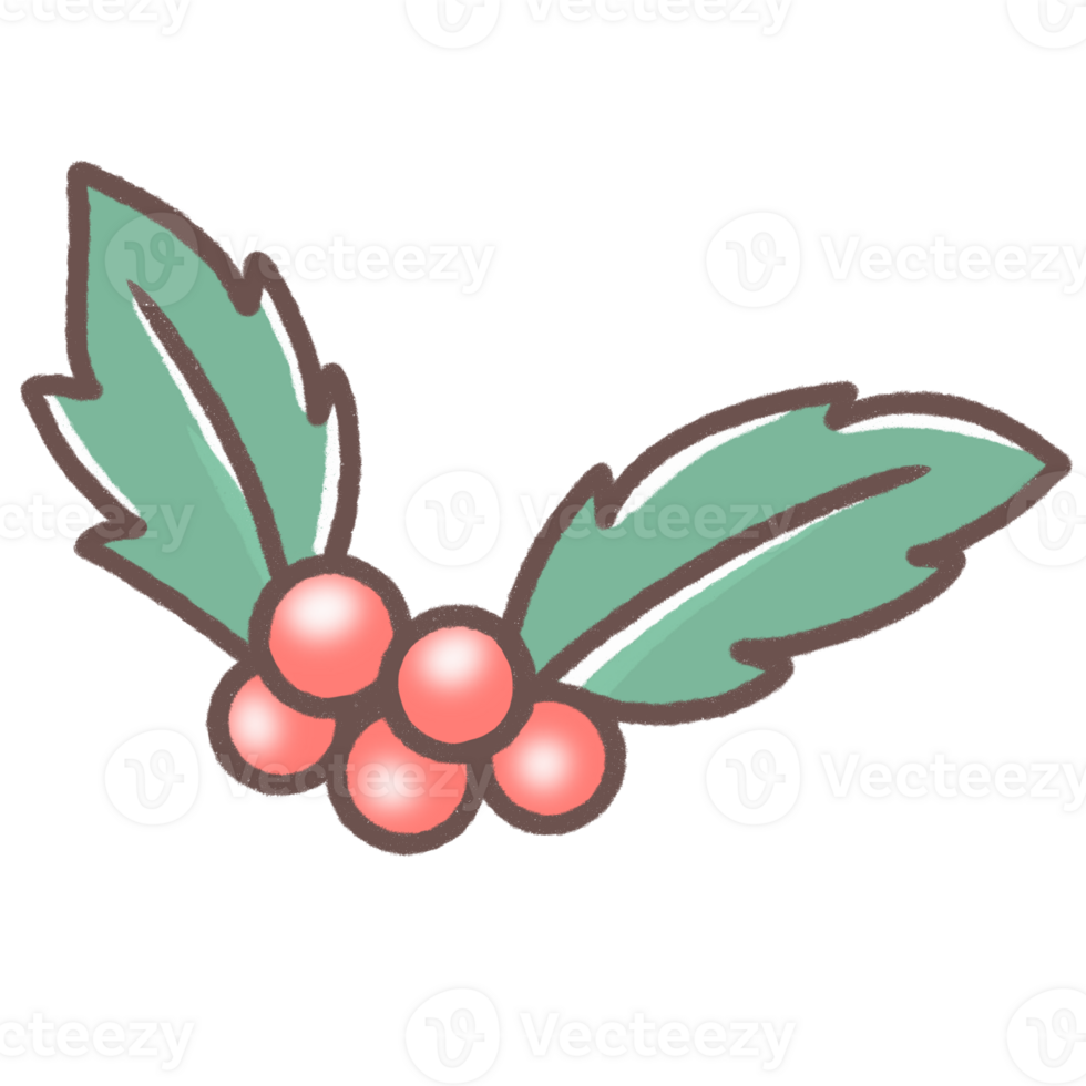 Christmas Plants Cartoon 27938796 Png