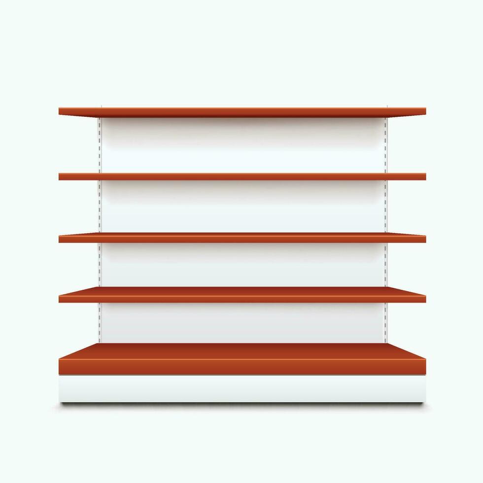 brown wooden shelves 27941671 Vector Art at Vecteezy