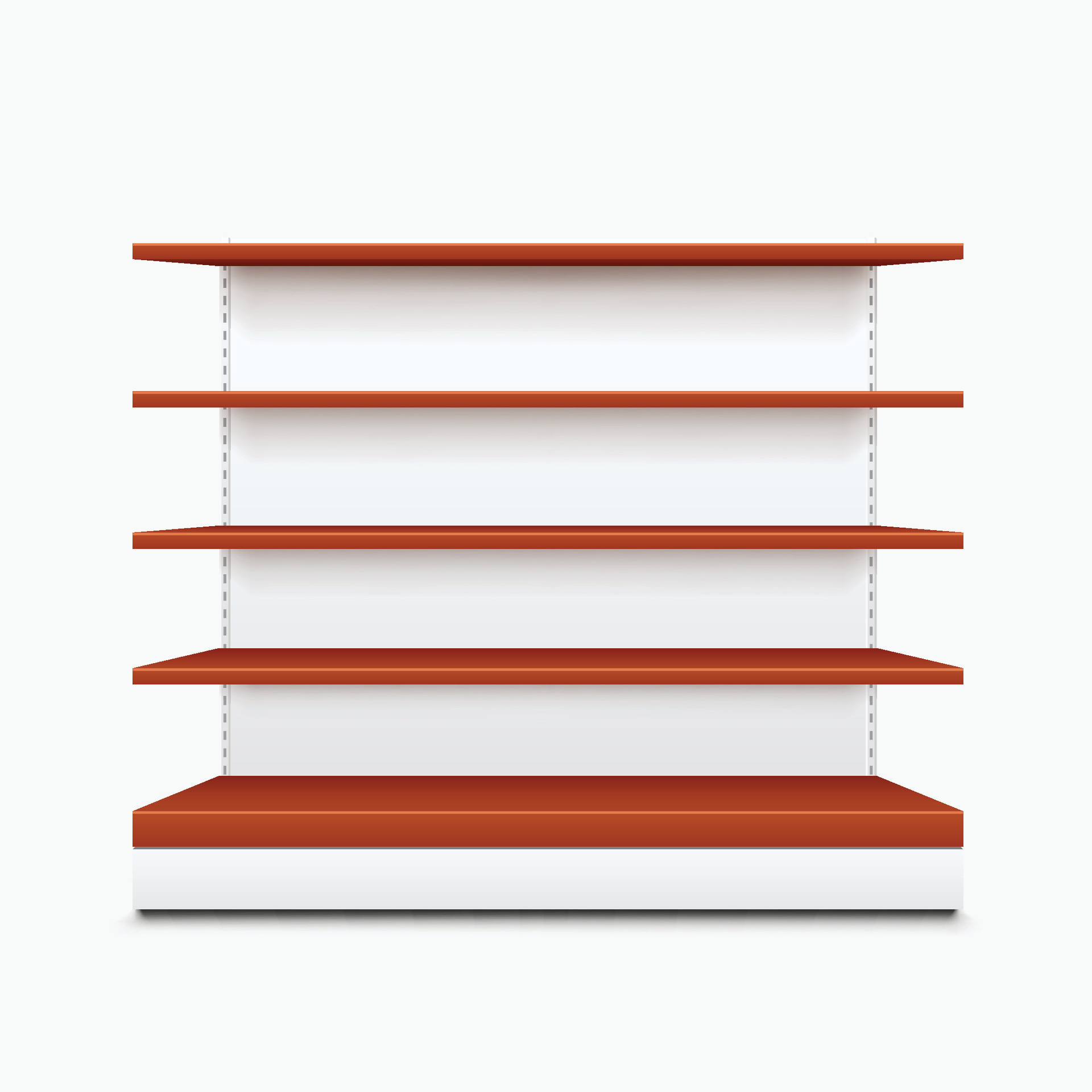 brown wooden shelves 27941671 Vector Art at Vecteezy