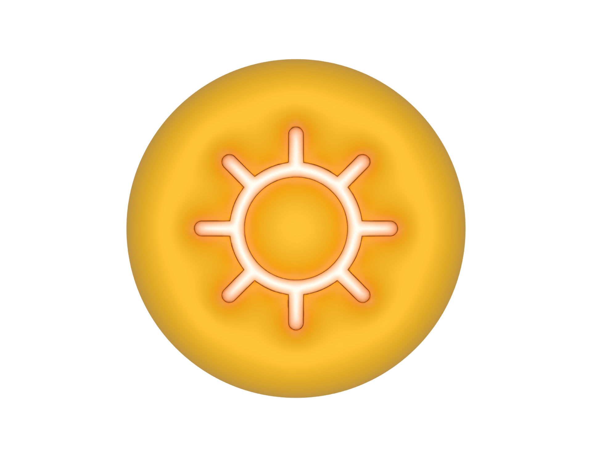 Light Mode Sun Yellow Circle transparent background 27941869 PNG