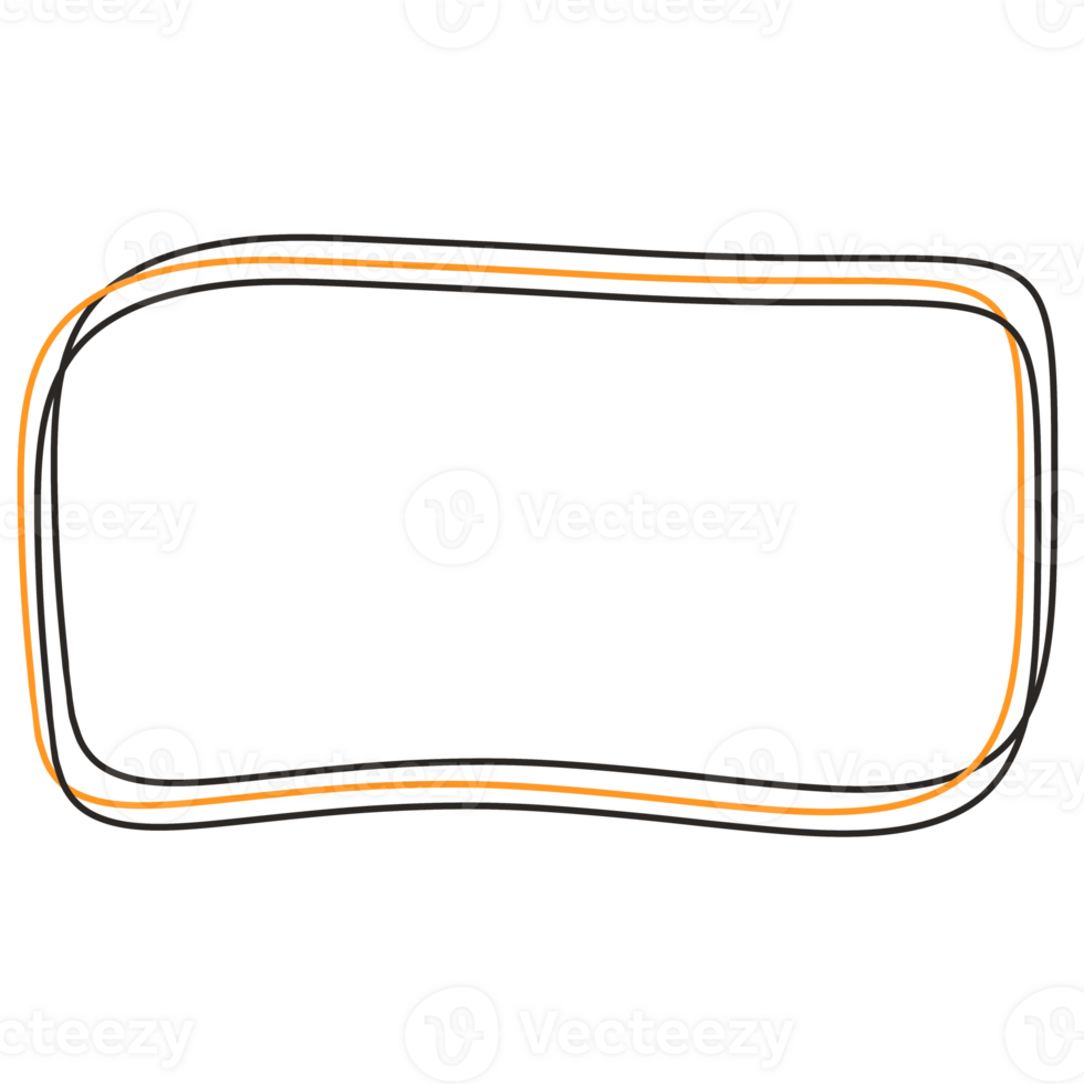 Simple border design 27942709 PNG