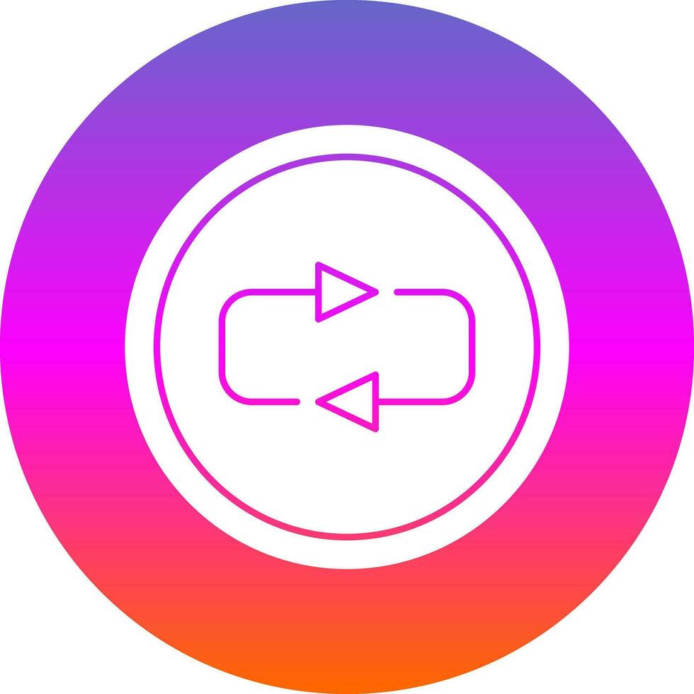 Loop Vector Icon Design 27944519 Vector Art at Vecteezy