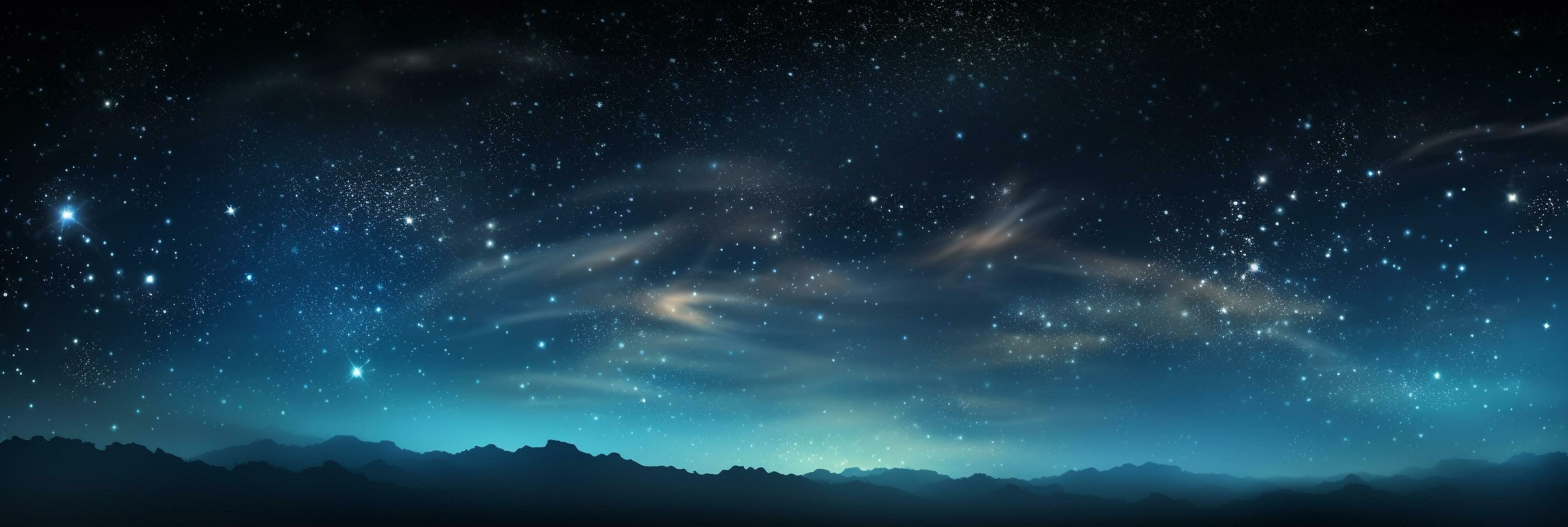 Night sky background sky full of stars and galaxy background nebula universe abstract background ...