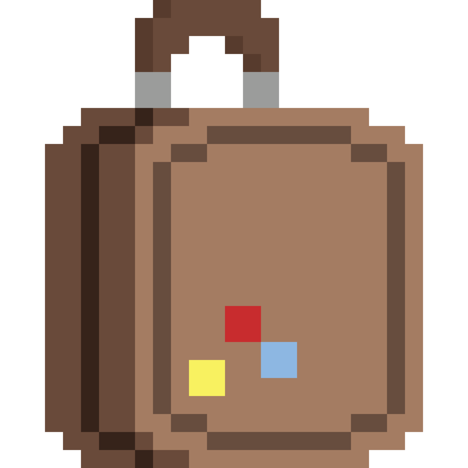 Pixel Art Travel Luggage Icon 27950987 PNG pixel-art-travel-luggage-icon-27950987-png