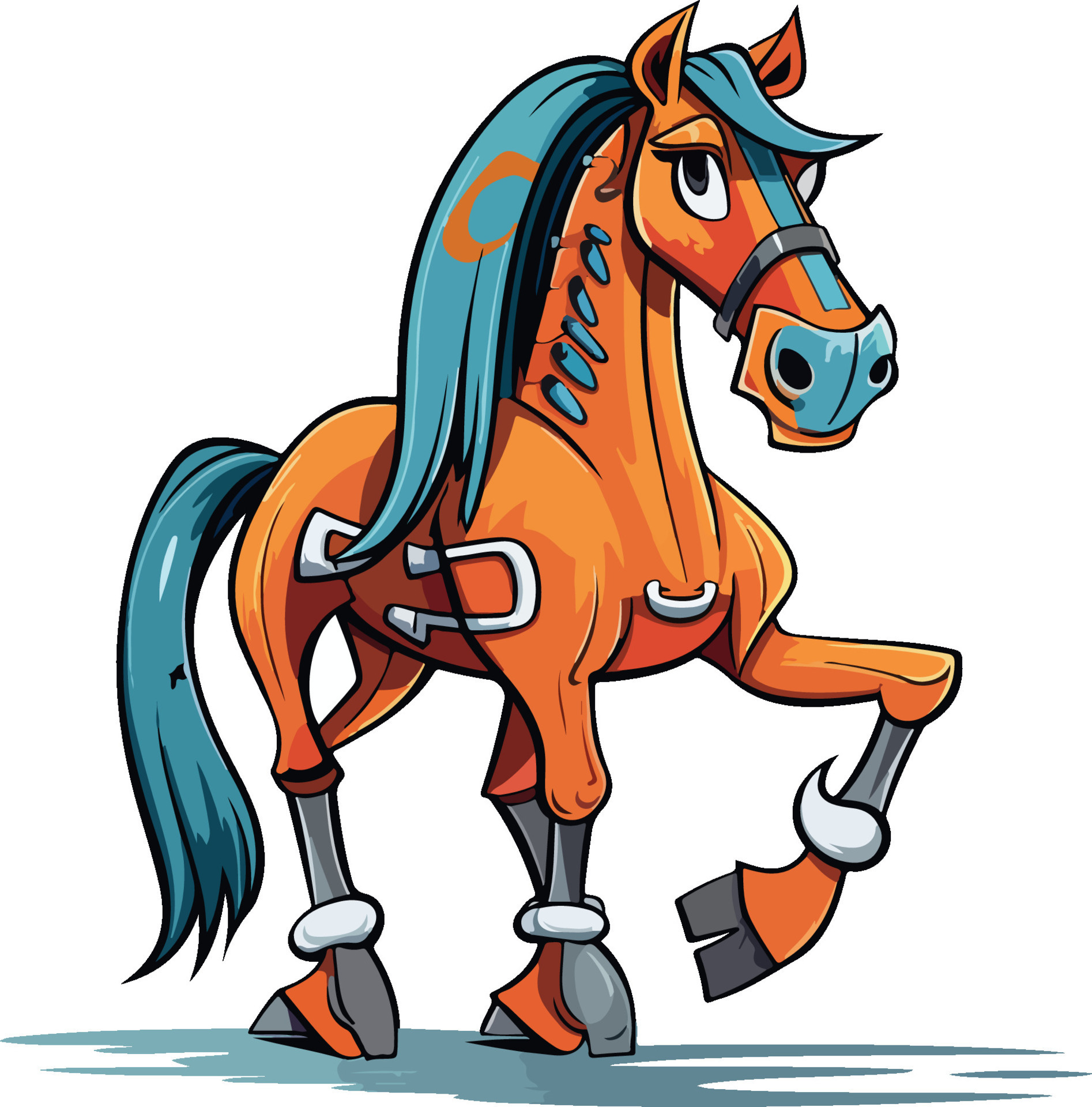 cartoon horse character 27951377 Vector Art at Vecteezy cartoon horse character 27951377 Vector Art at Vecteezy