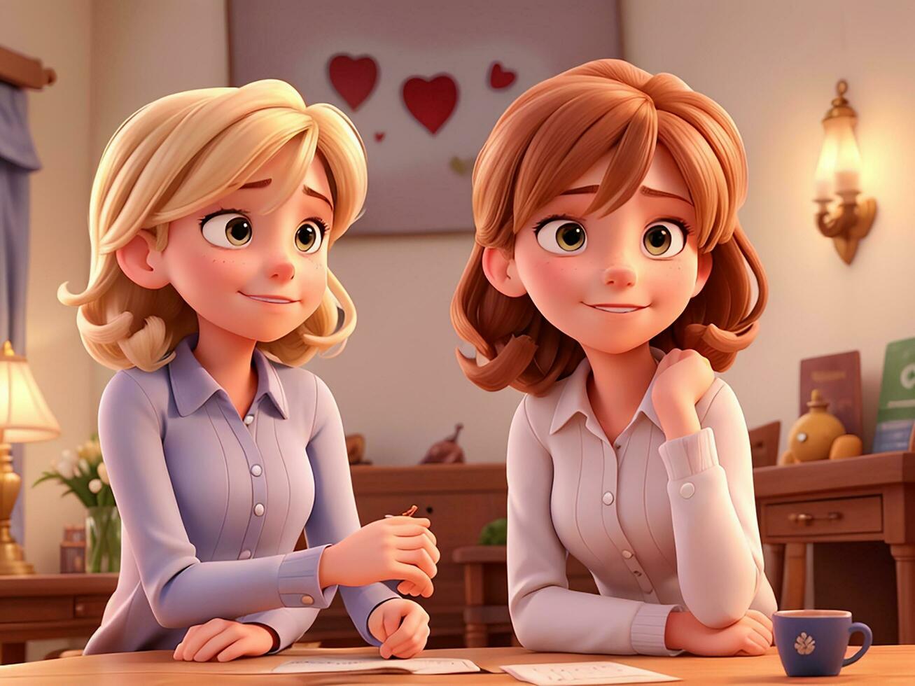 Cartoon Girl Stock Photos, Images and Backgrounds for Free Download