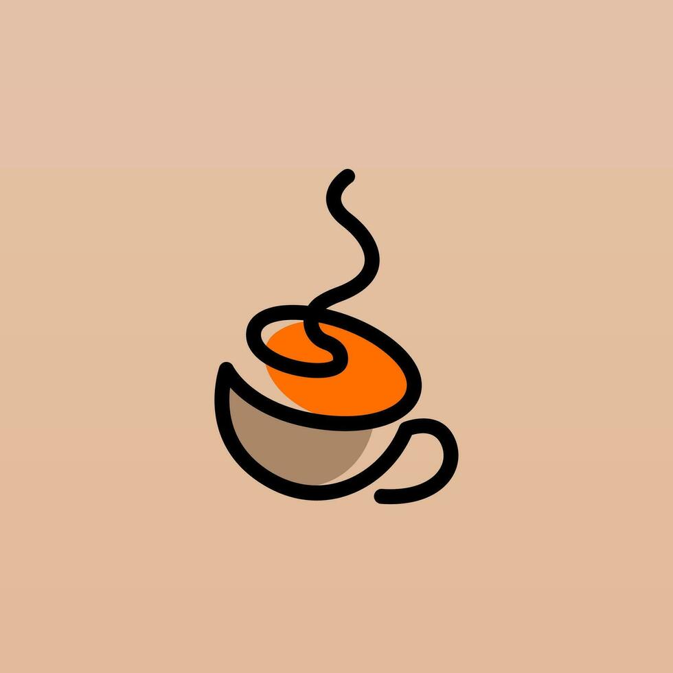 Coffee logo design concept. Coffee drink logo template 27956599 Vector ...