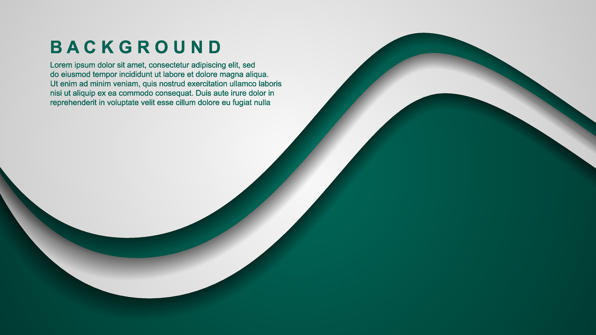 Vector background curve paper layers with space for text and message ...