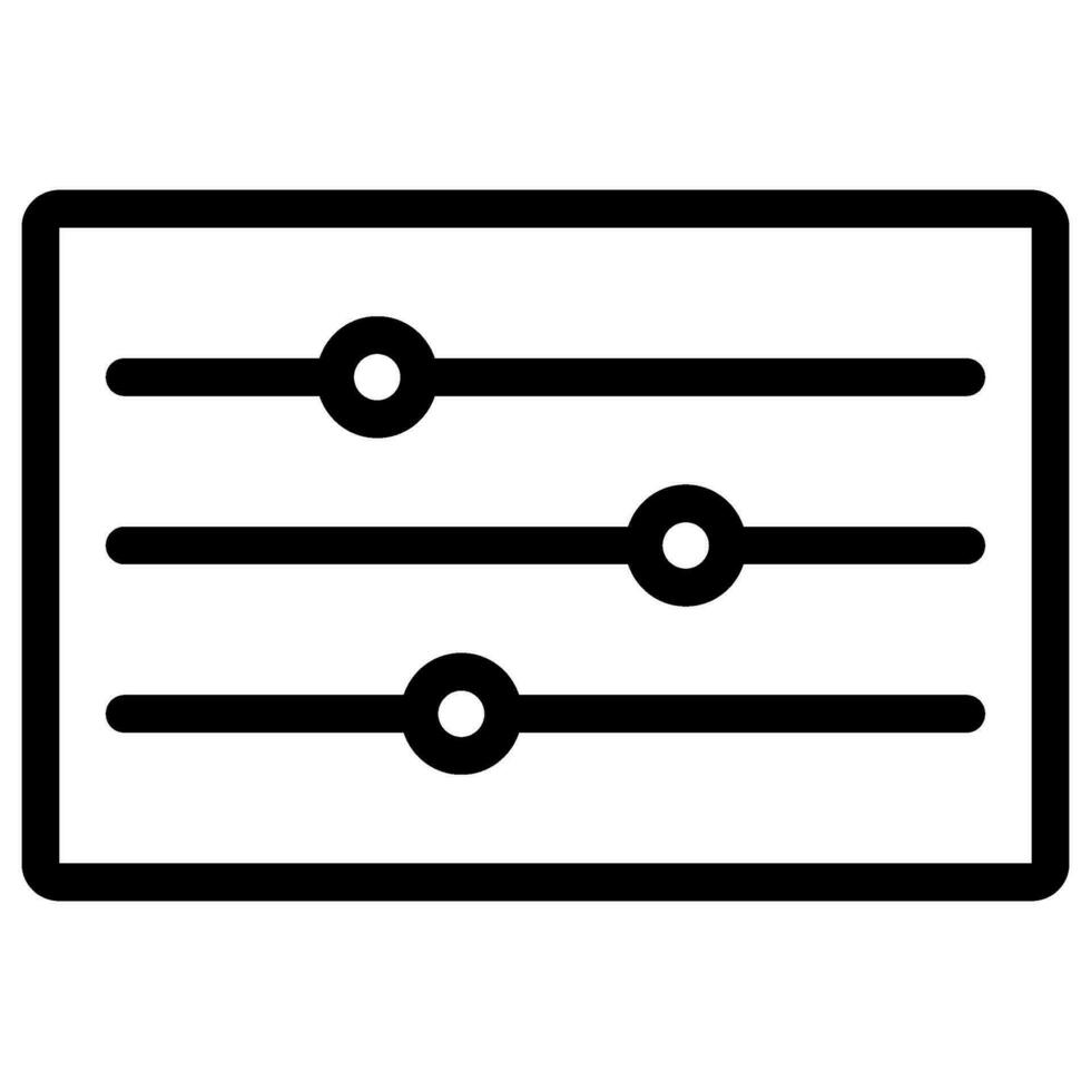 Settings Line Icon 27962389 Vector Art At Vecteezy