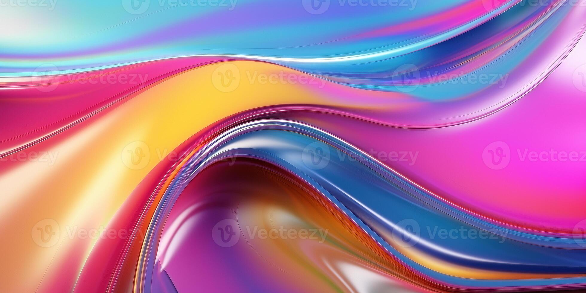 3d Rainbow Abstract Backgrounds