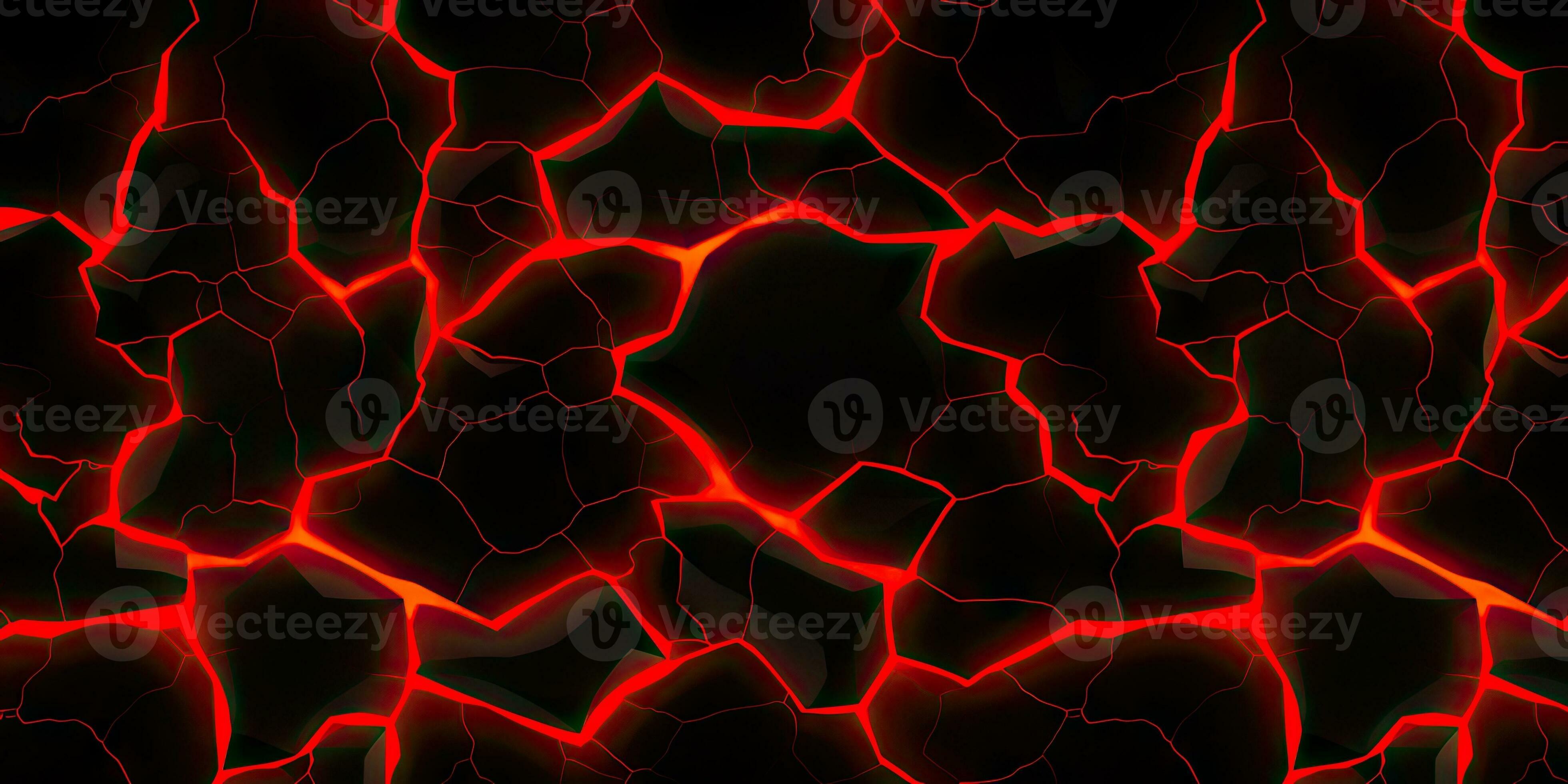 Molten lava texture background. Ground hot lava. Burning coals, crack ...