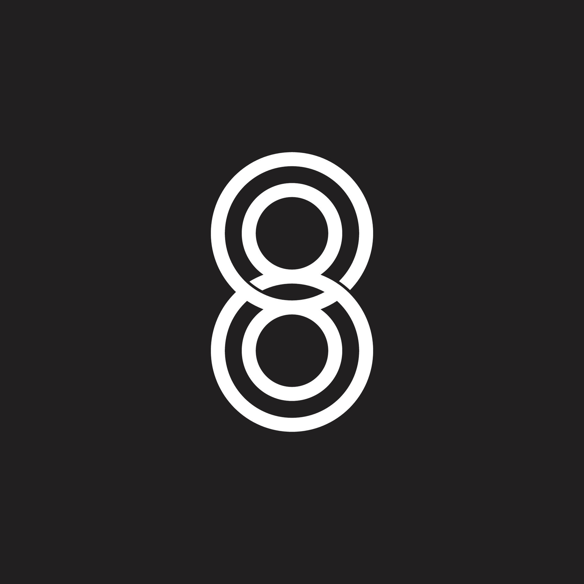 Linked Loop Circles Object Lines Art Logo Vector 27970085 Vector Art At Vecteezy