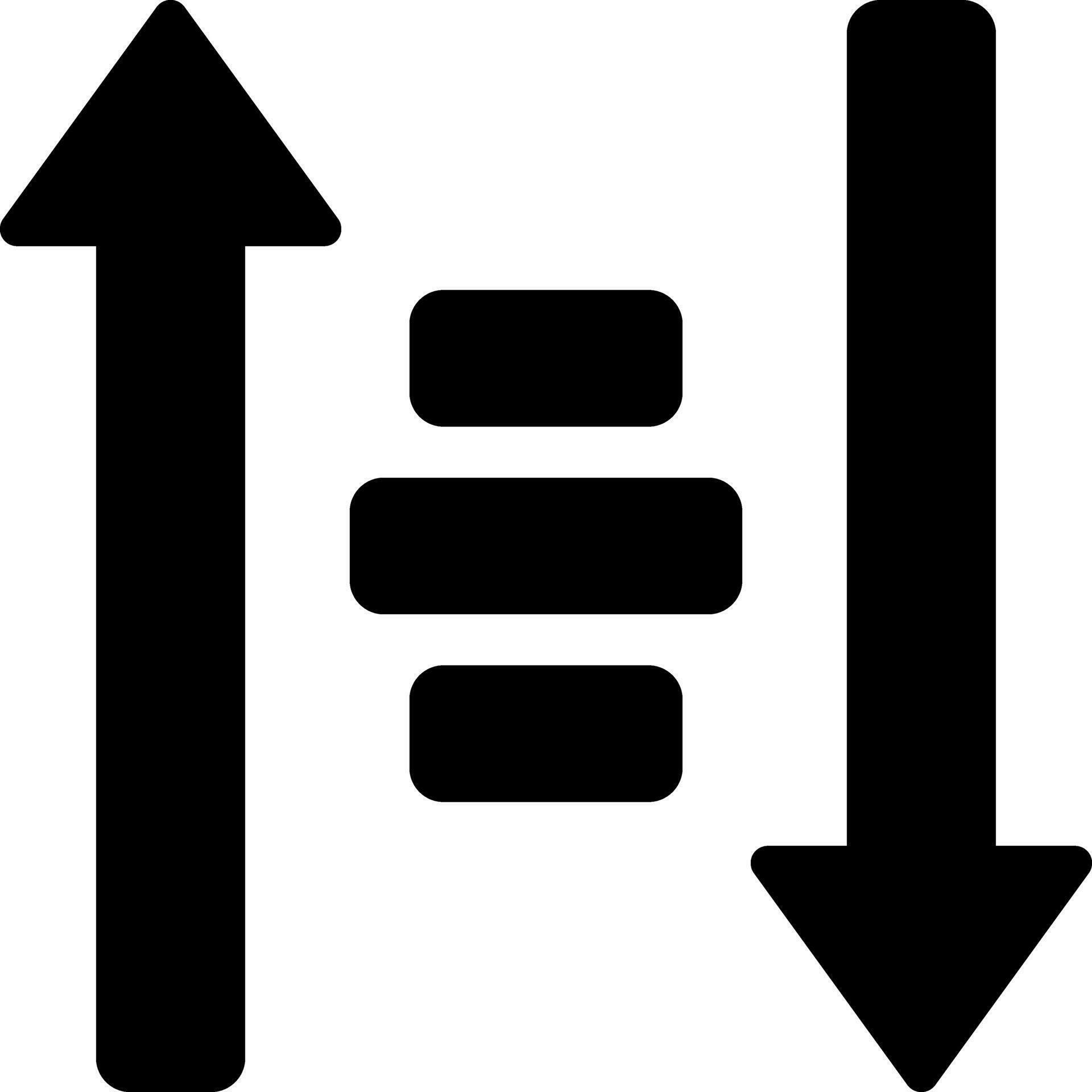 solid icon for sort 27970532 Vector Art at Vecteezy