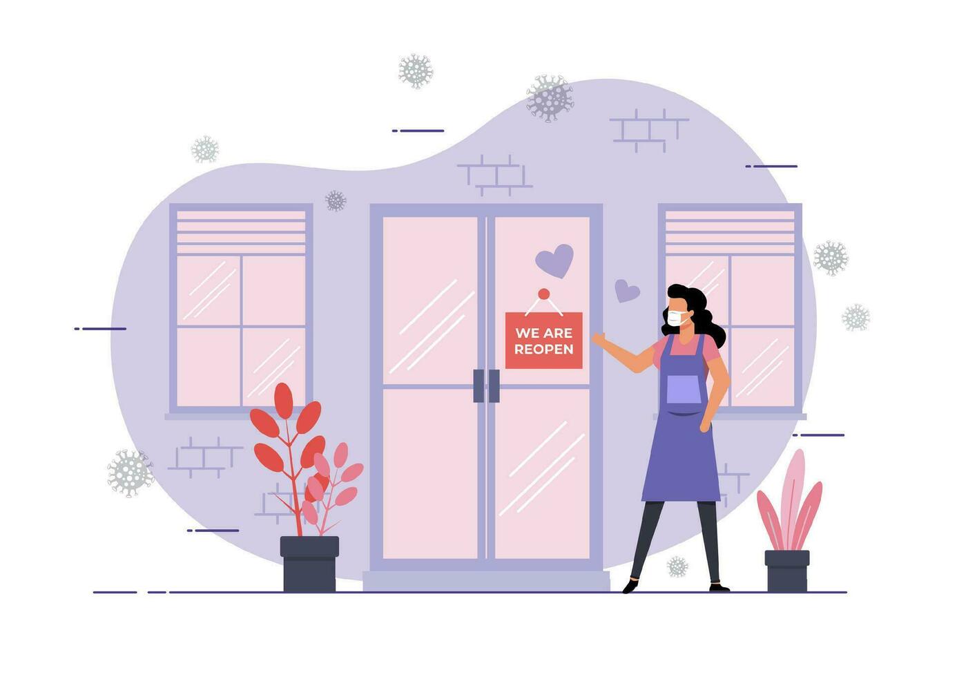 Entrepreneur reopen business after COVID-19 pandemic 27973053 Vector ... Entrepreneur reopen business after COVID-19 pandemic 27973053 Vector ...