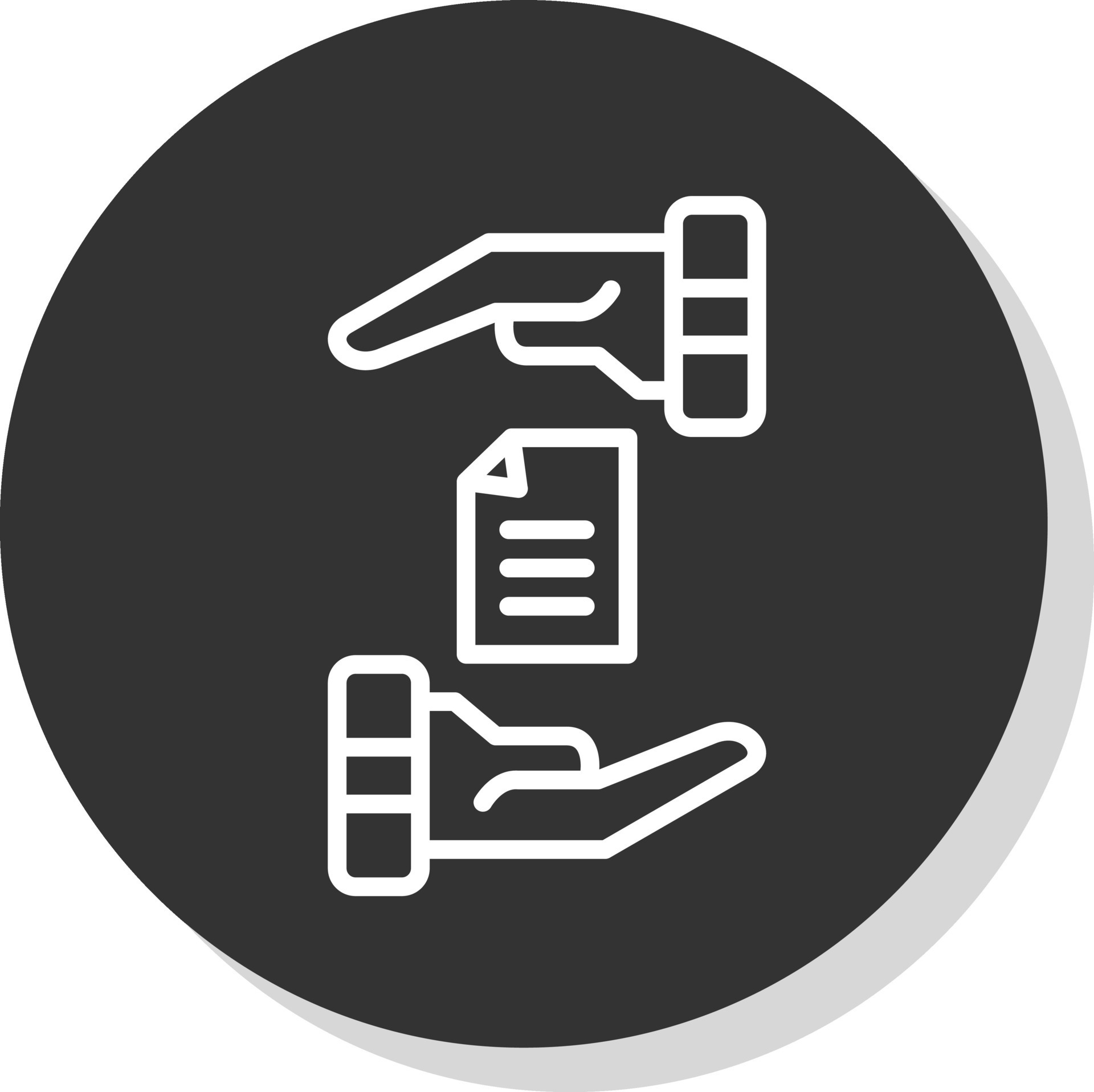 compromiso vector icono diseño 27981294 Vector en Vecteezy