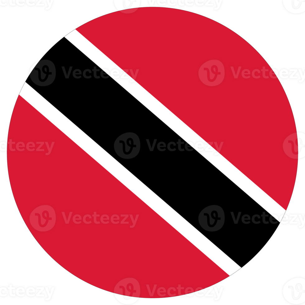 Trinidad and Tobago flag in circle. Flag of Trinidad and Tobago rounded ... Trinidad and Tobago flag in circle. Flag of Trinidad and Tobago rounded ...