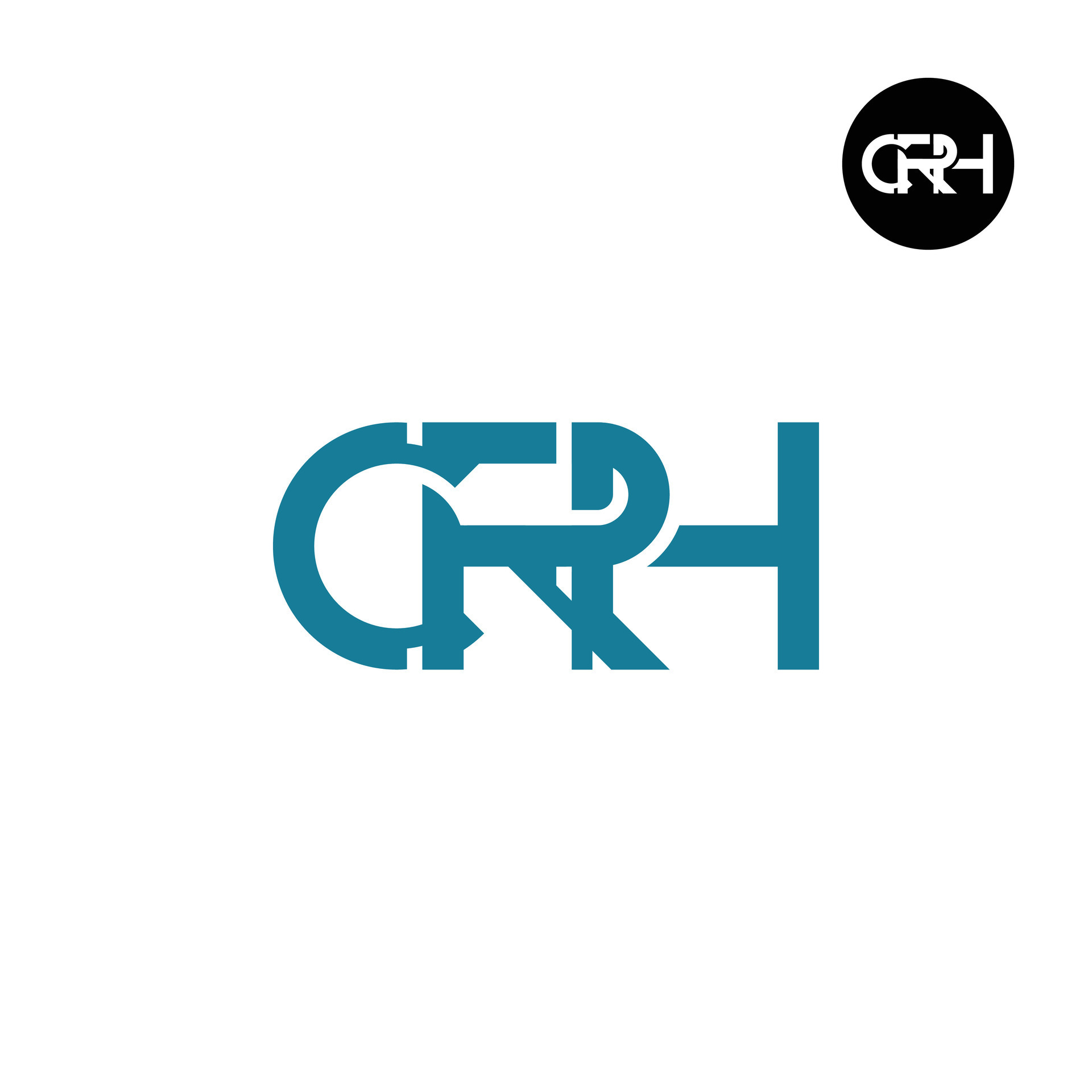 Letter CRH Monogram Logo Design 27993937 Vector Art at Vecteezy
