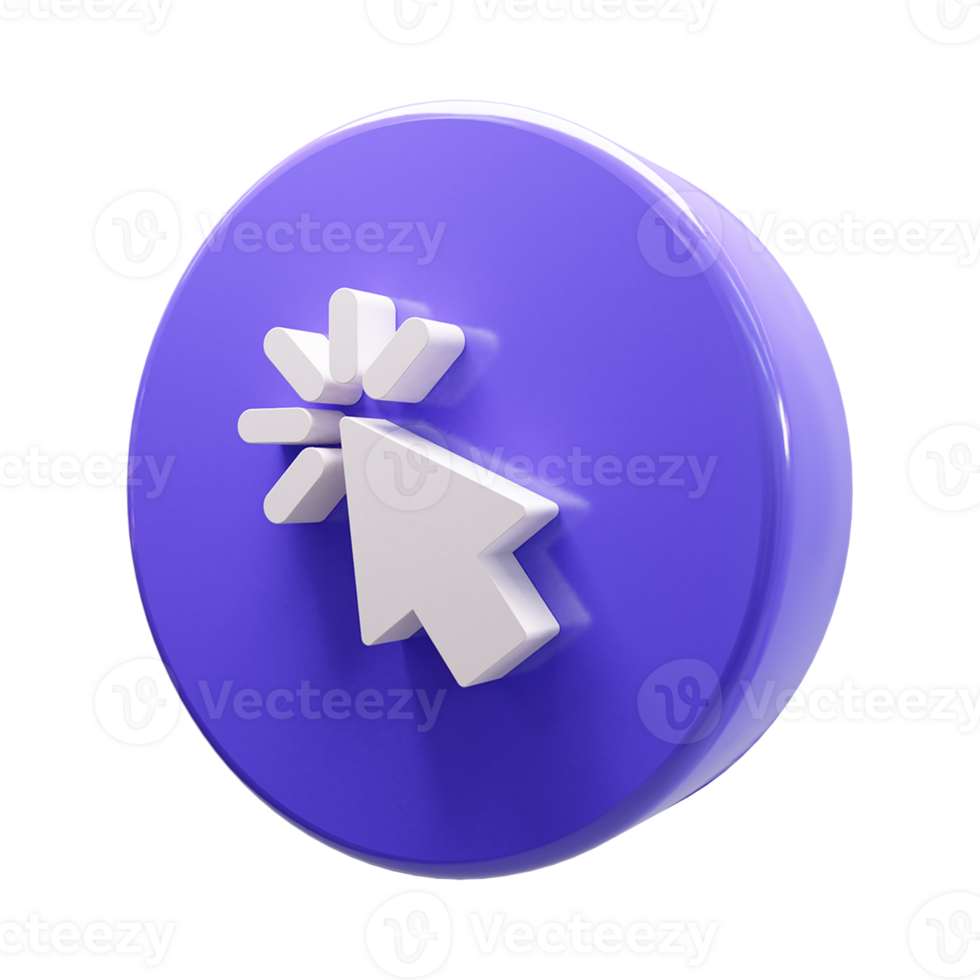 Cursor Pointer 3d Ui Icon 27994883 Png