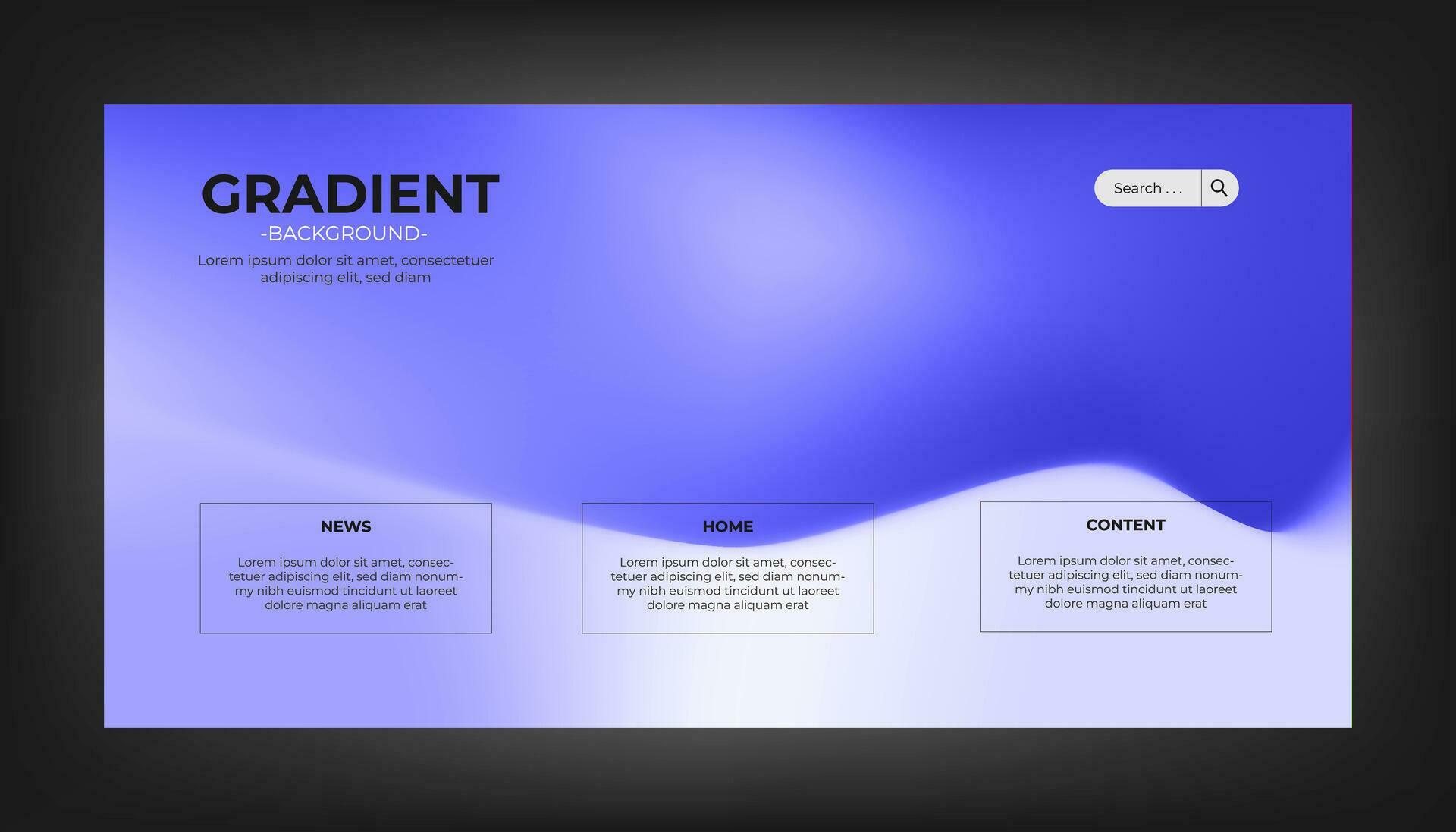 Modern Background Design with Gradient and Grain Texture. Minimalist ...