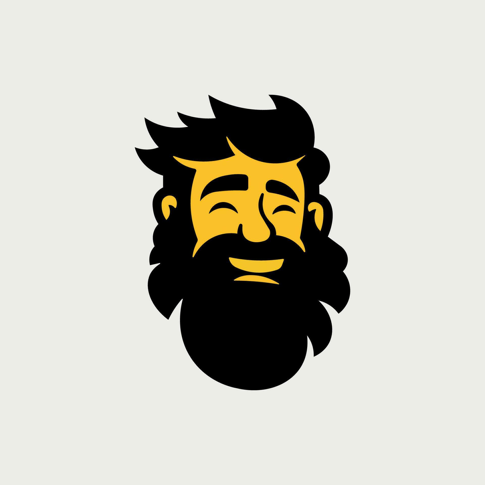 Vector illustration of smile man 28000981 Vector Art at Vecteezy