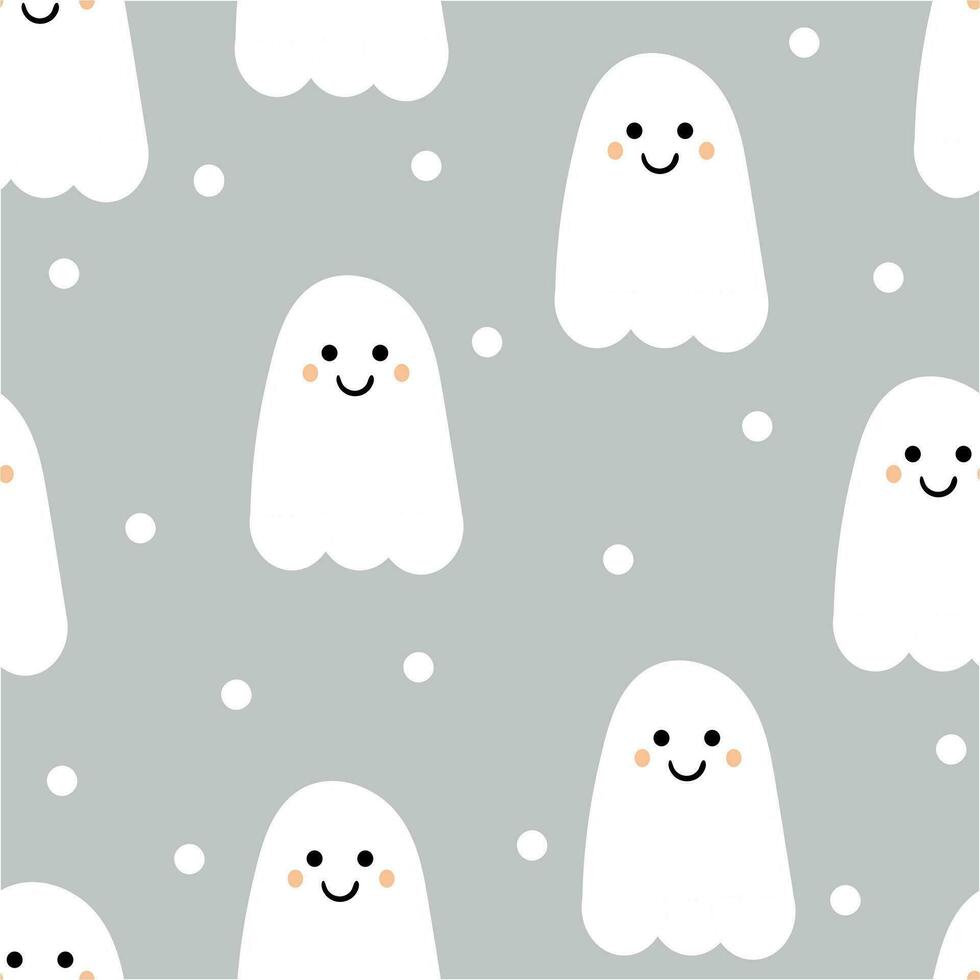 seamless pattern cartoon halloween. cute halloween wallpaper for kids ...