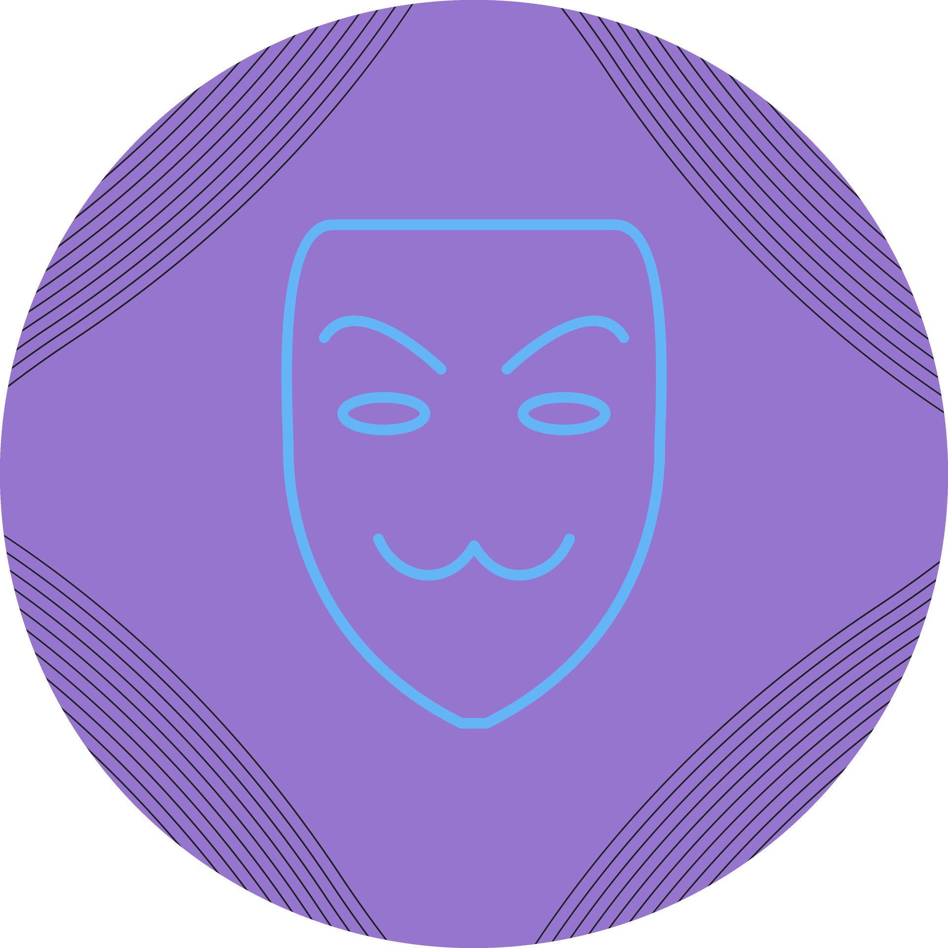 Hacker Mask Vector Icon 28006841 Vector Art At Vecteezy