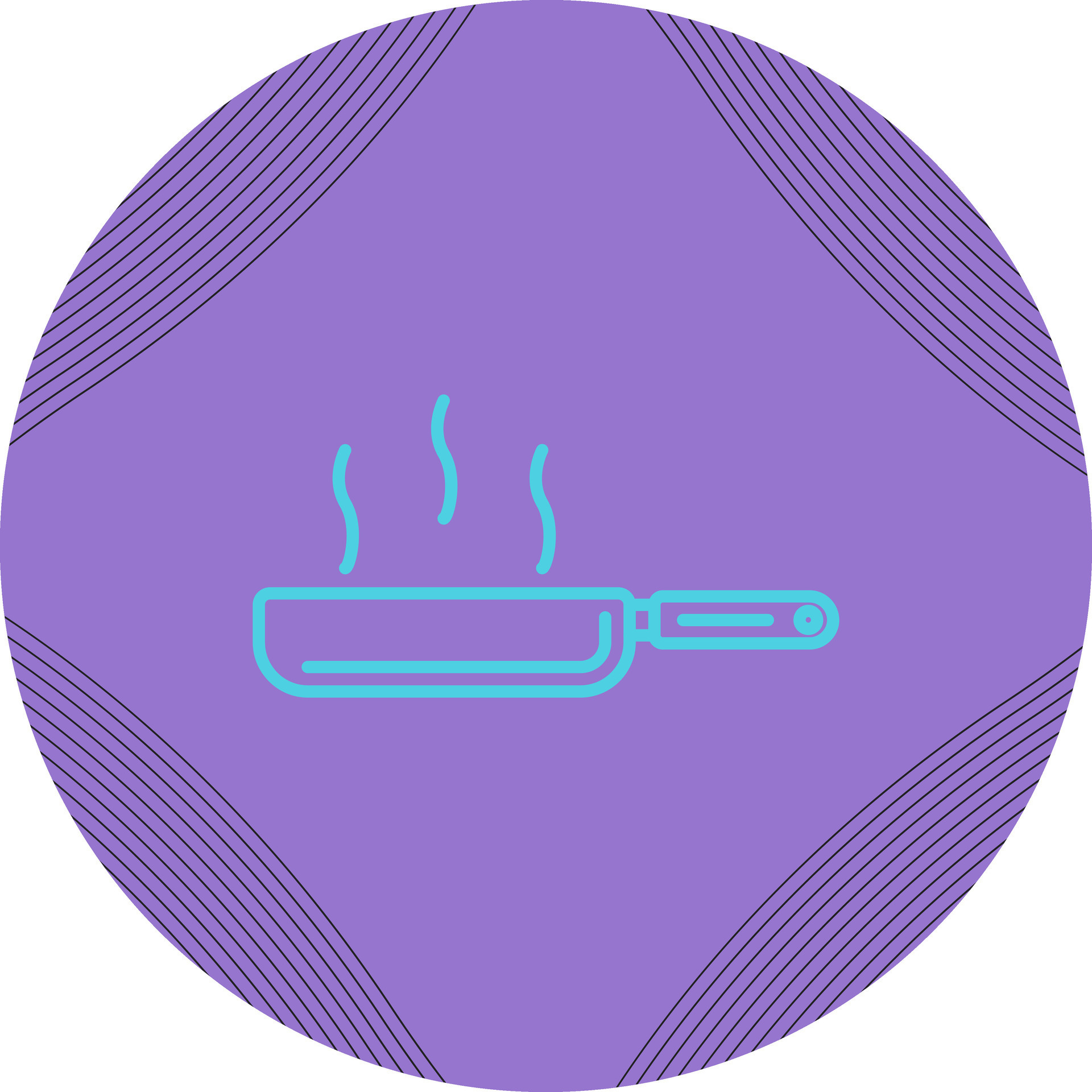 Frying Pan Vector Icon 28007080 Vector Art At Vecteezy