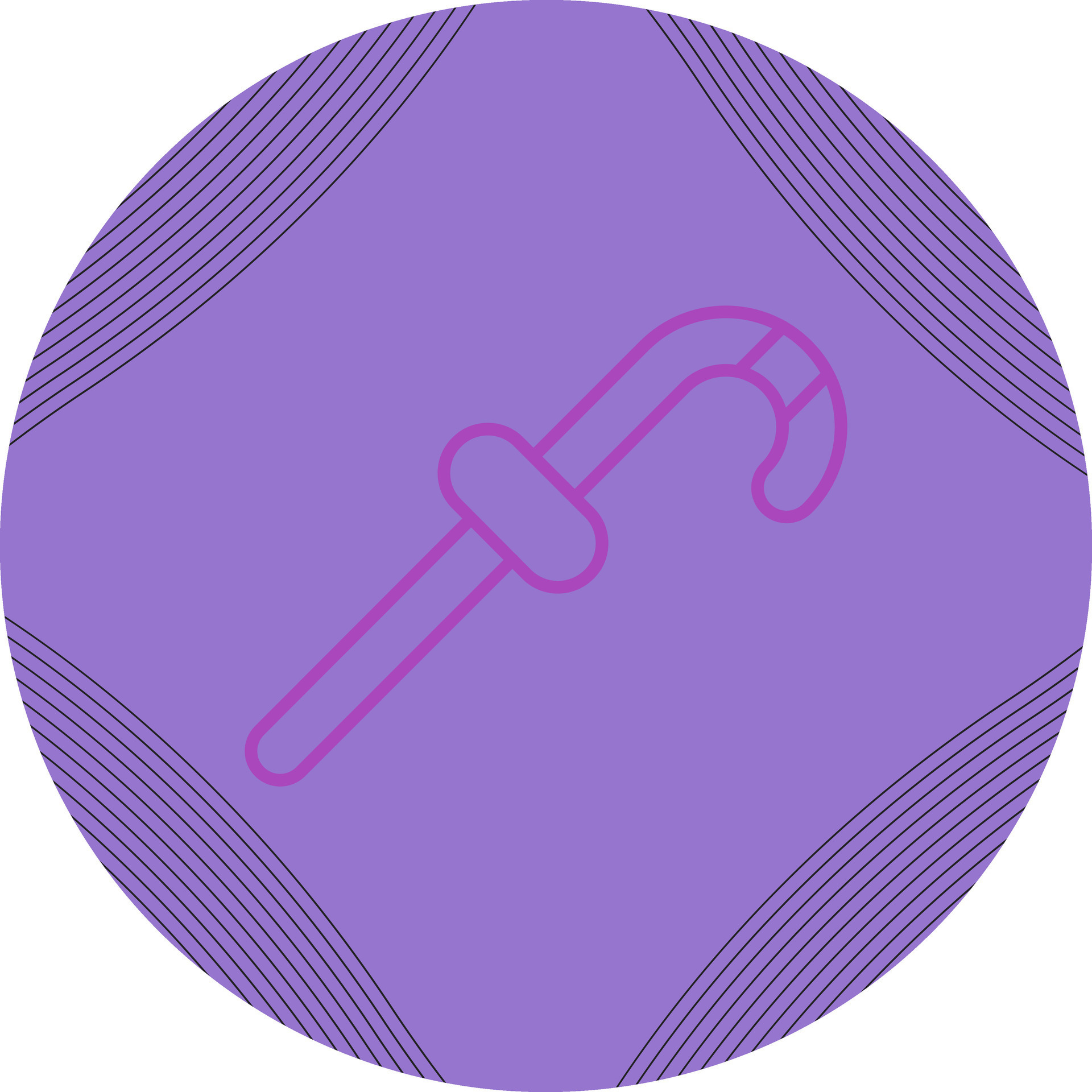 Walking Stick Vector Icon 28008061 Vector Art At Vecteezy