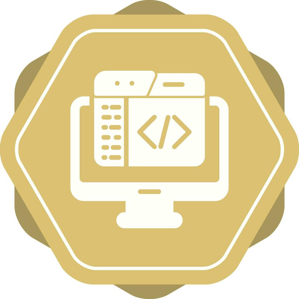 Code Editor Vector Icon 28011275 Vector Art at Vecteezy