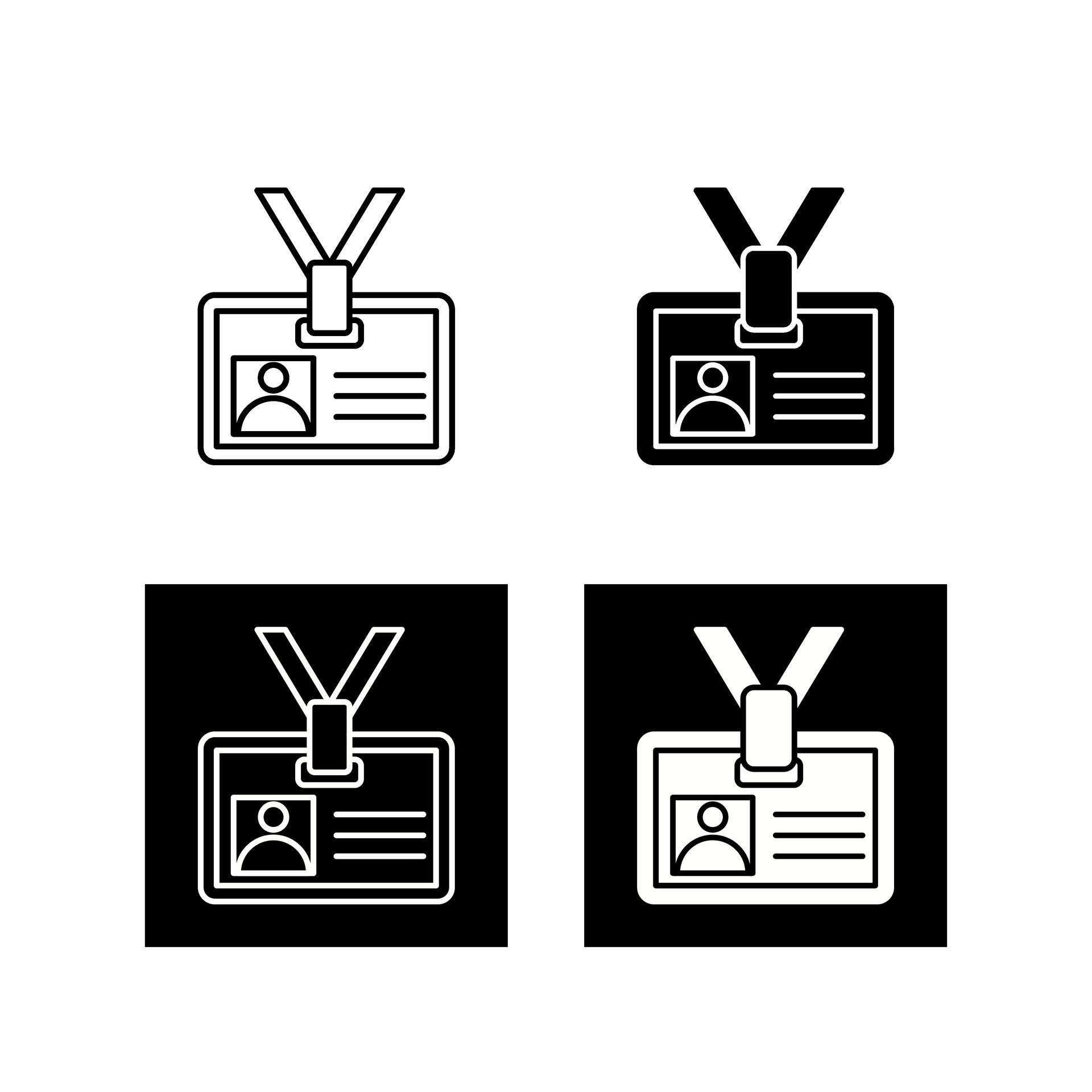 Id Card Vector Icon 28026731 Vector Art at Vecteezy