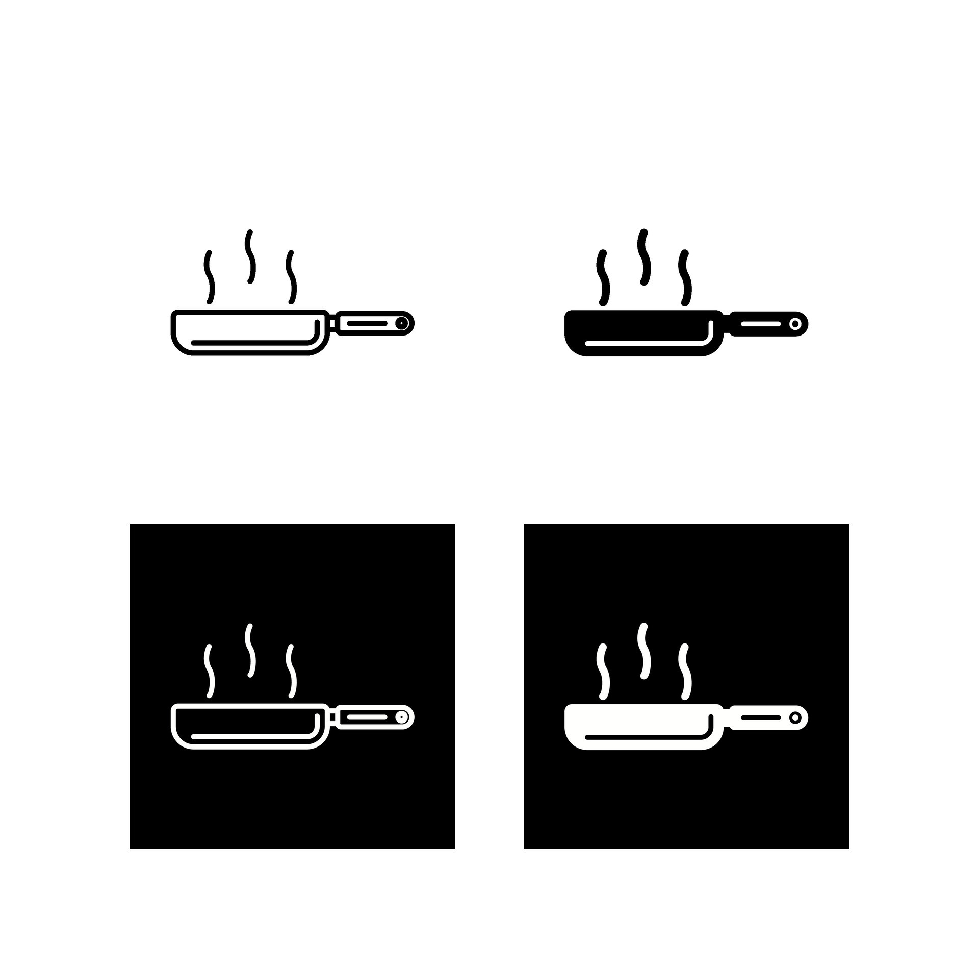 Frying Pan Vector Icon 28026865 Vector Art At Vecteezy