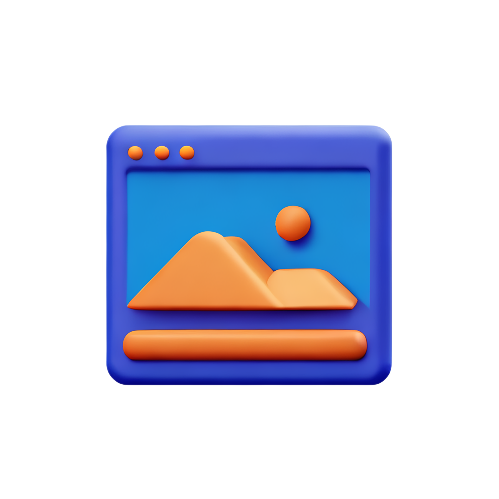 gallery 3d user interface icon 28029044 PNG