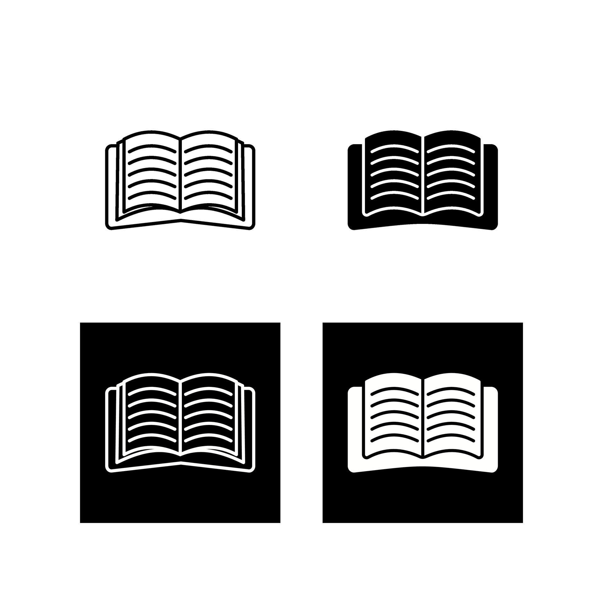 Open Book Vector Icon 28030239 Vector Art at Vecteezy