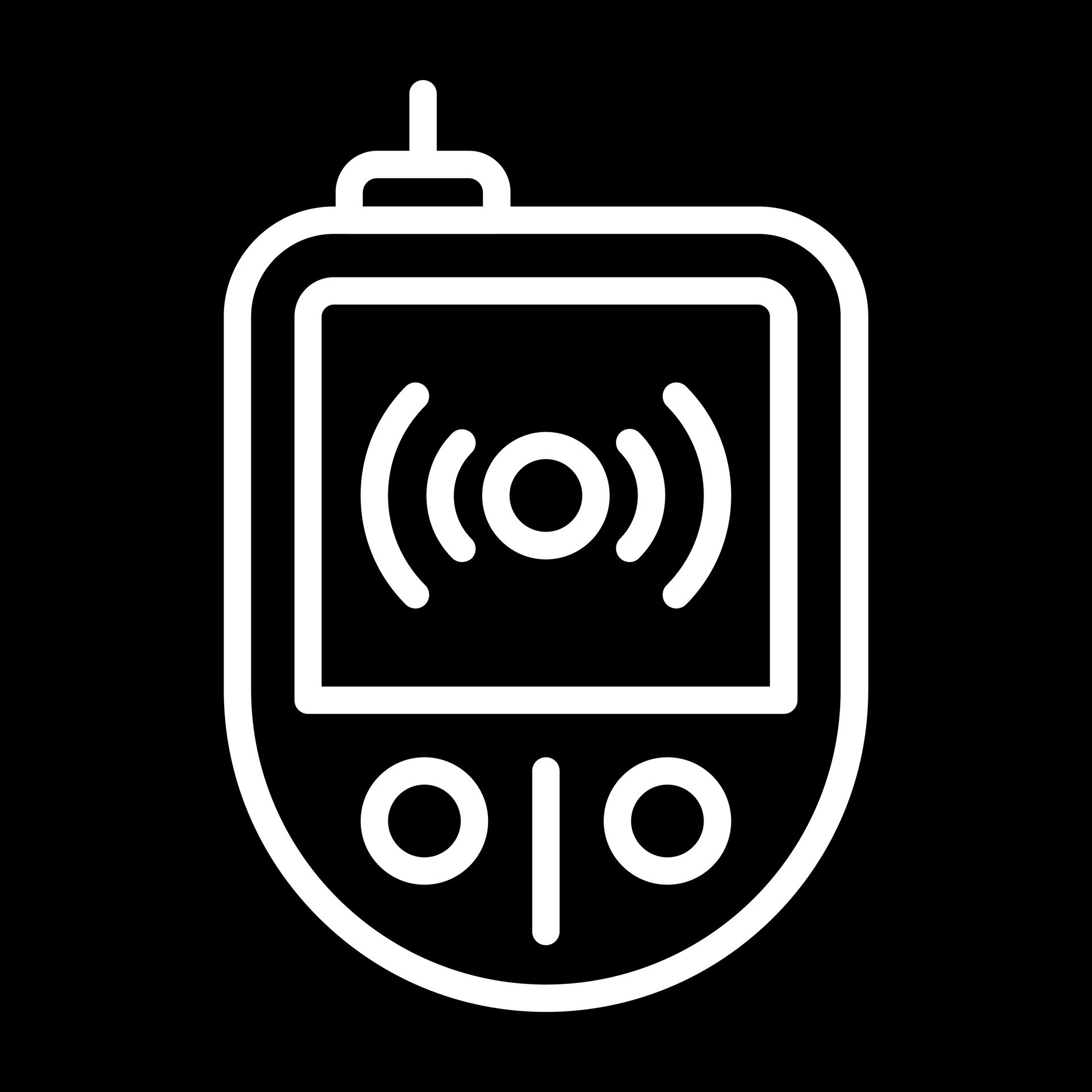 Rfid Reader Vector Icon 28031650 Vector Art At Vecteezy