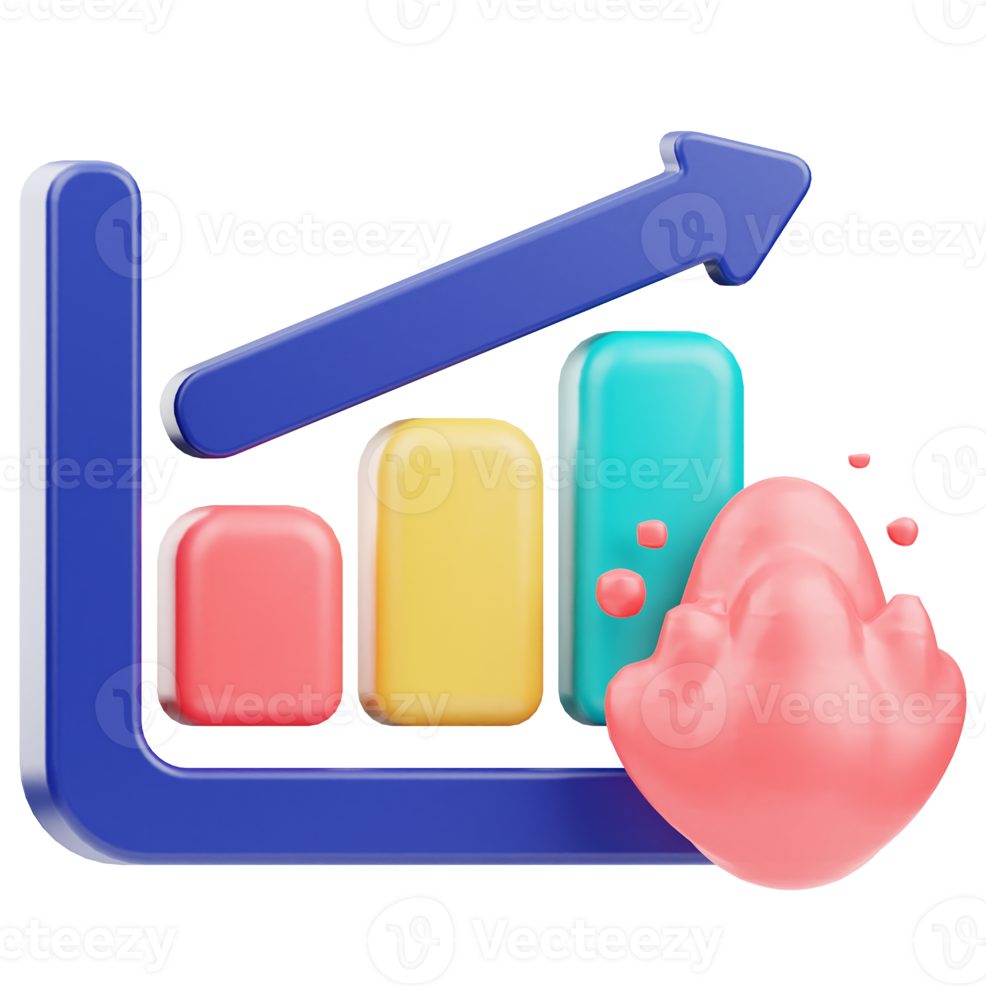 Market Trends 3d Illustration 28035352 Png