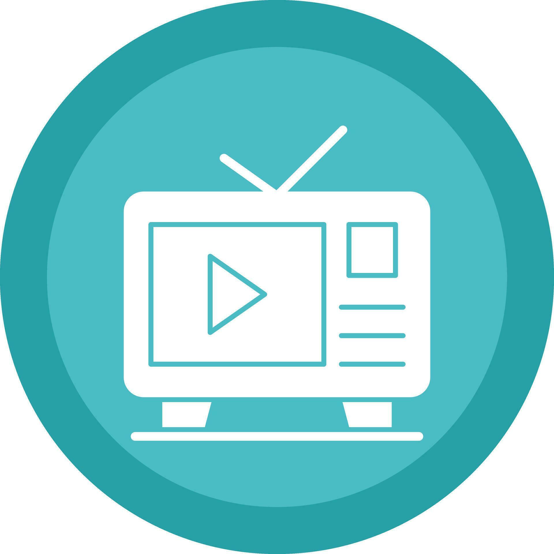 Television Vector Icon Design 28037868 Vector Art at Vecteezy