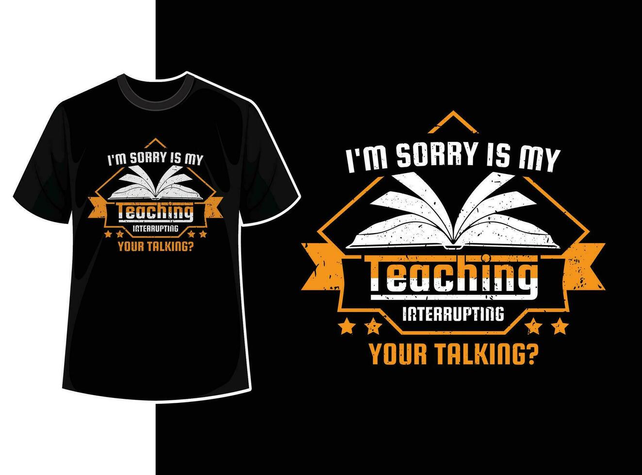 Vintage Typography Teacher T Shirt Design Template With Teacher Day