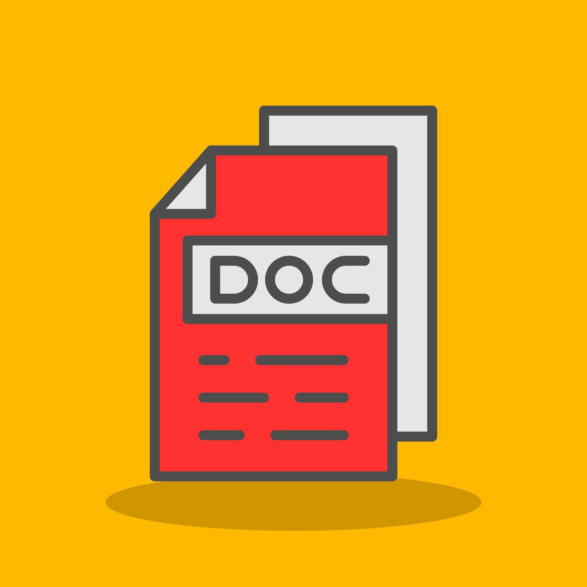 Doc Vector Icon Design 28052950 Vector Art at Vecteezy Doc Vector Icon Design 28052950 Vector Art at Vecteezy