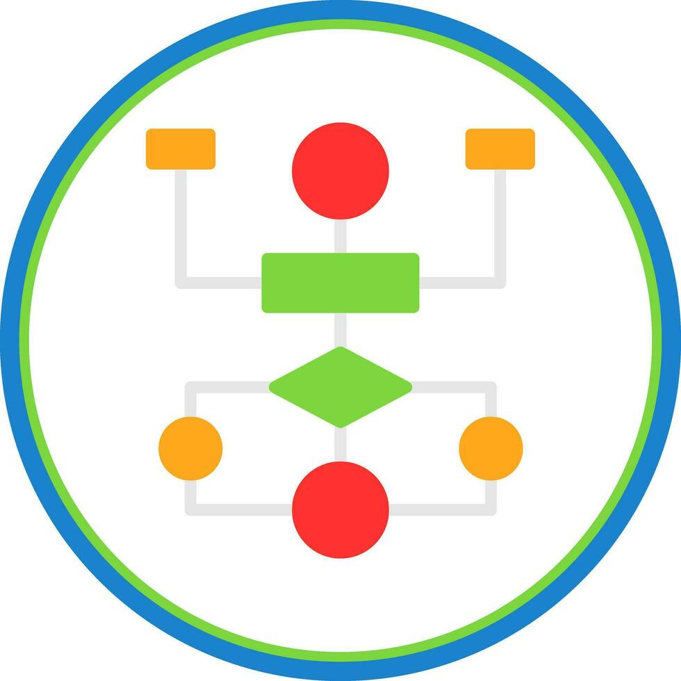 Flow Chart Vector Icon Design 28054445 Vector Art at Vecteezy