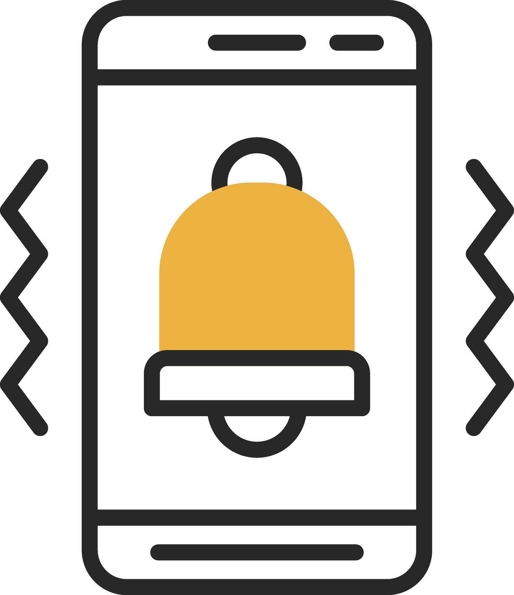 Mobile Vibrate Vector Icon Design 28058926 Vector Art At Vecteezy