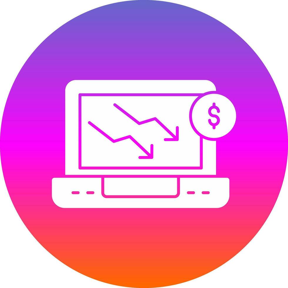 Decrease Vector Icon Design 28060927 Vector Art at Vecteezy