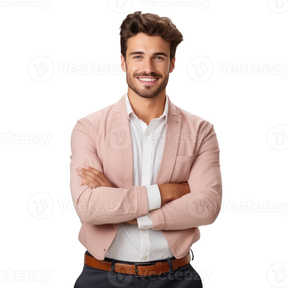 Handsome Businessman Isolated 28063733 Png